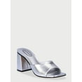 Scoop Women's Block Heel Mule Sandals - Walmart.com