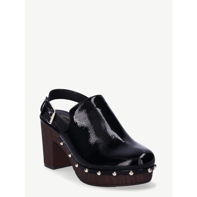 Scoop Women’s Heeled Clogs - Walmart.com
