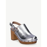 Scoop Women’s Heeled Clogs - Walmart.com