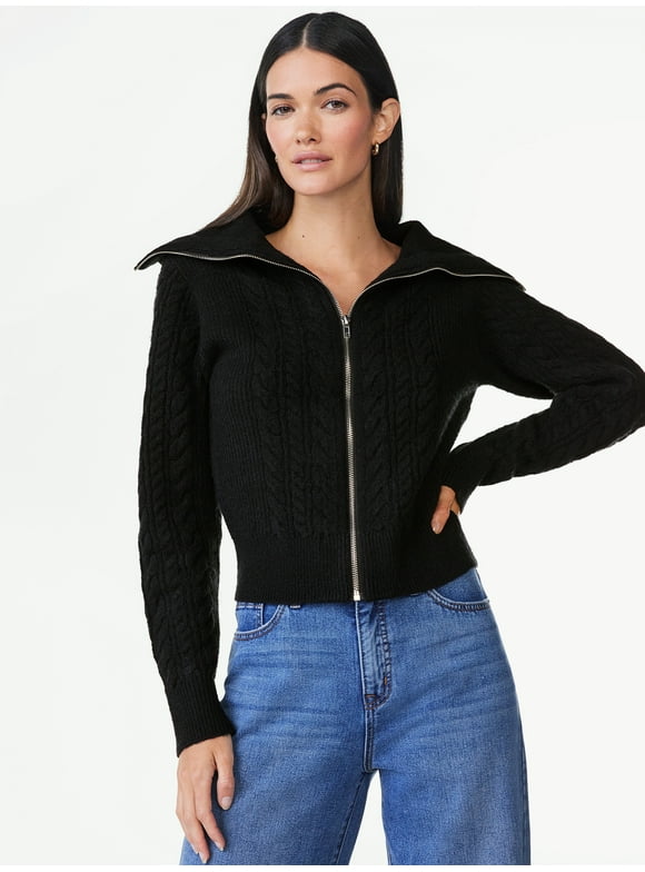 Women's Zip Cardigans