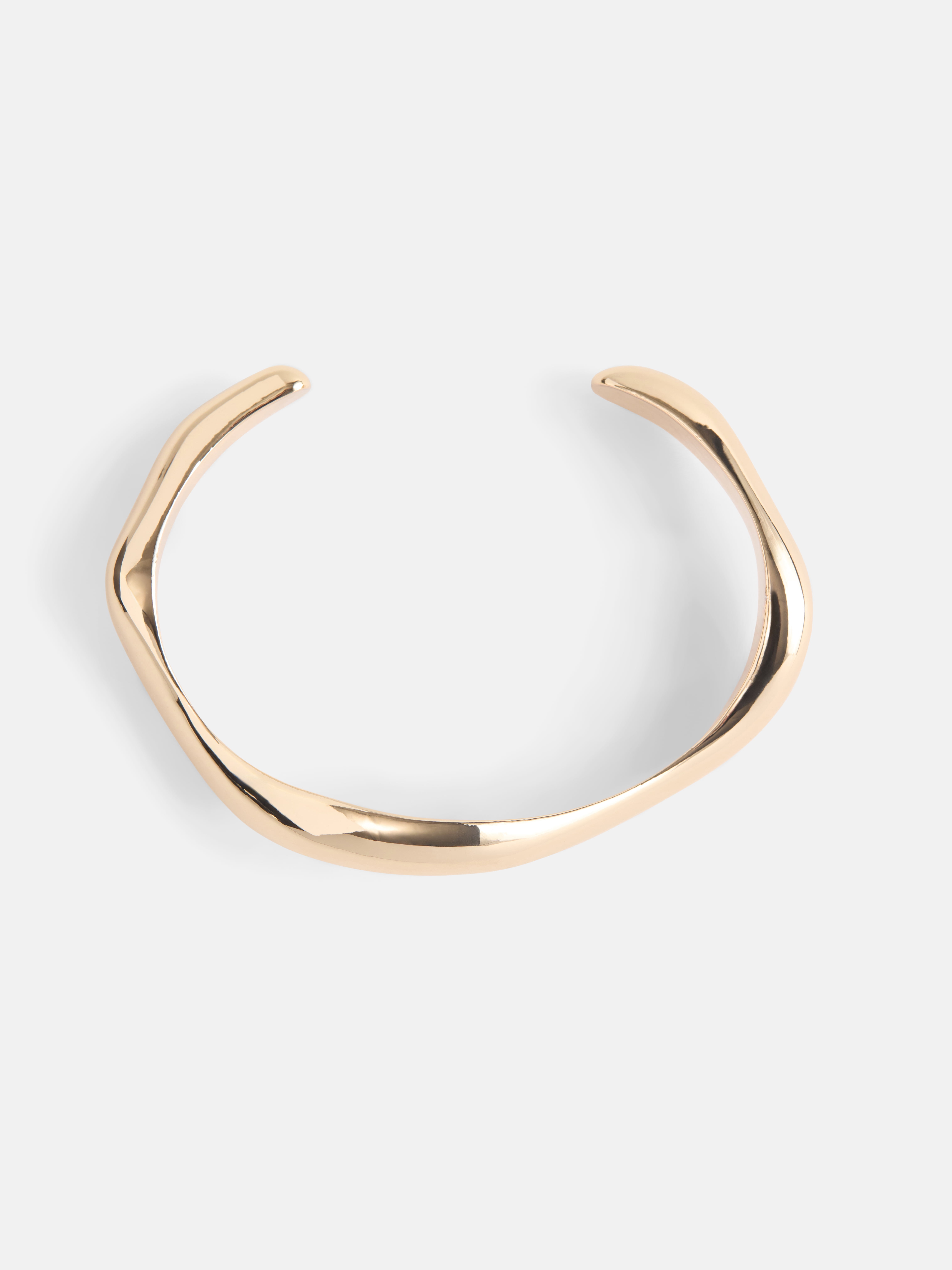 Scoop Women's Open Gold-Tone Cuff Bracelet - Walmart.com