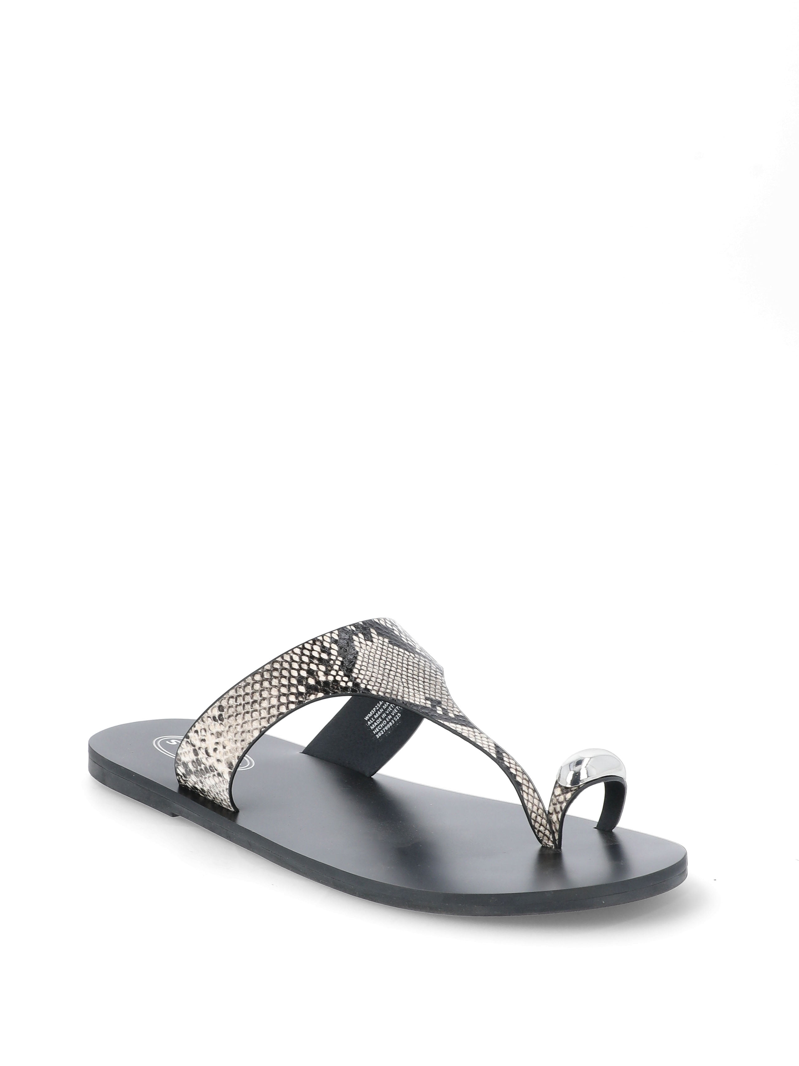 Scoop Women’s Toe Ring Slide Sandals - Walmart.com