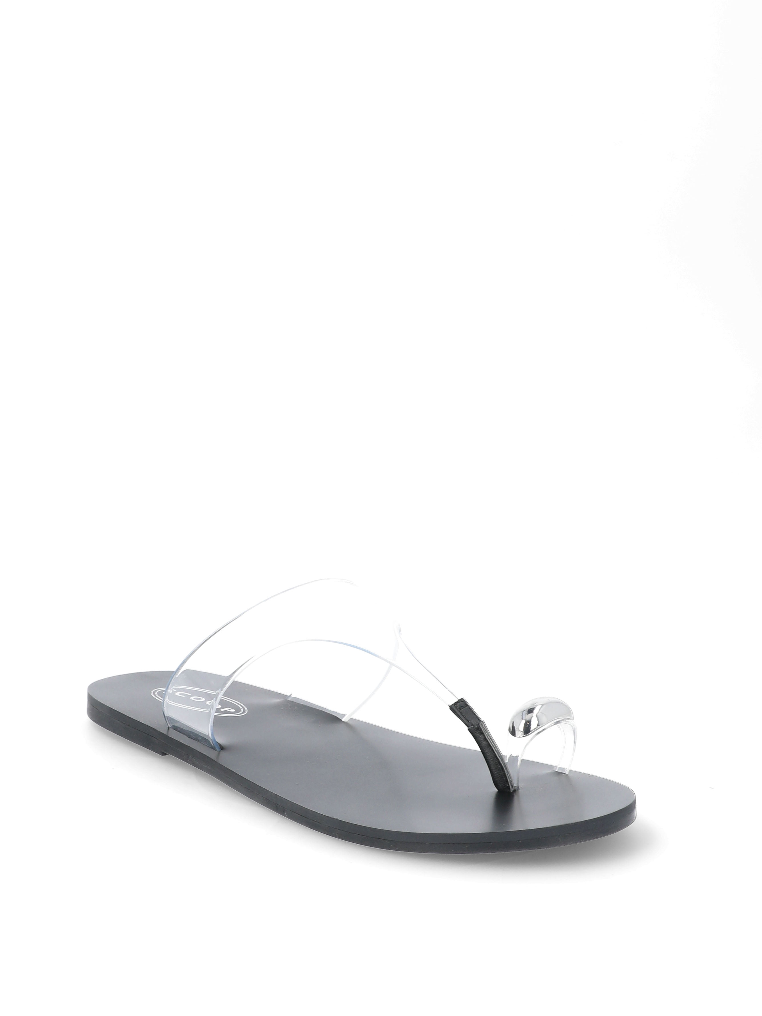 Scoop Women’s Toe Ring Slide Sandals - Walmart.com