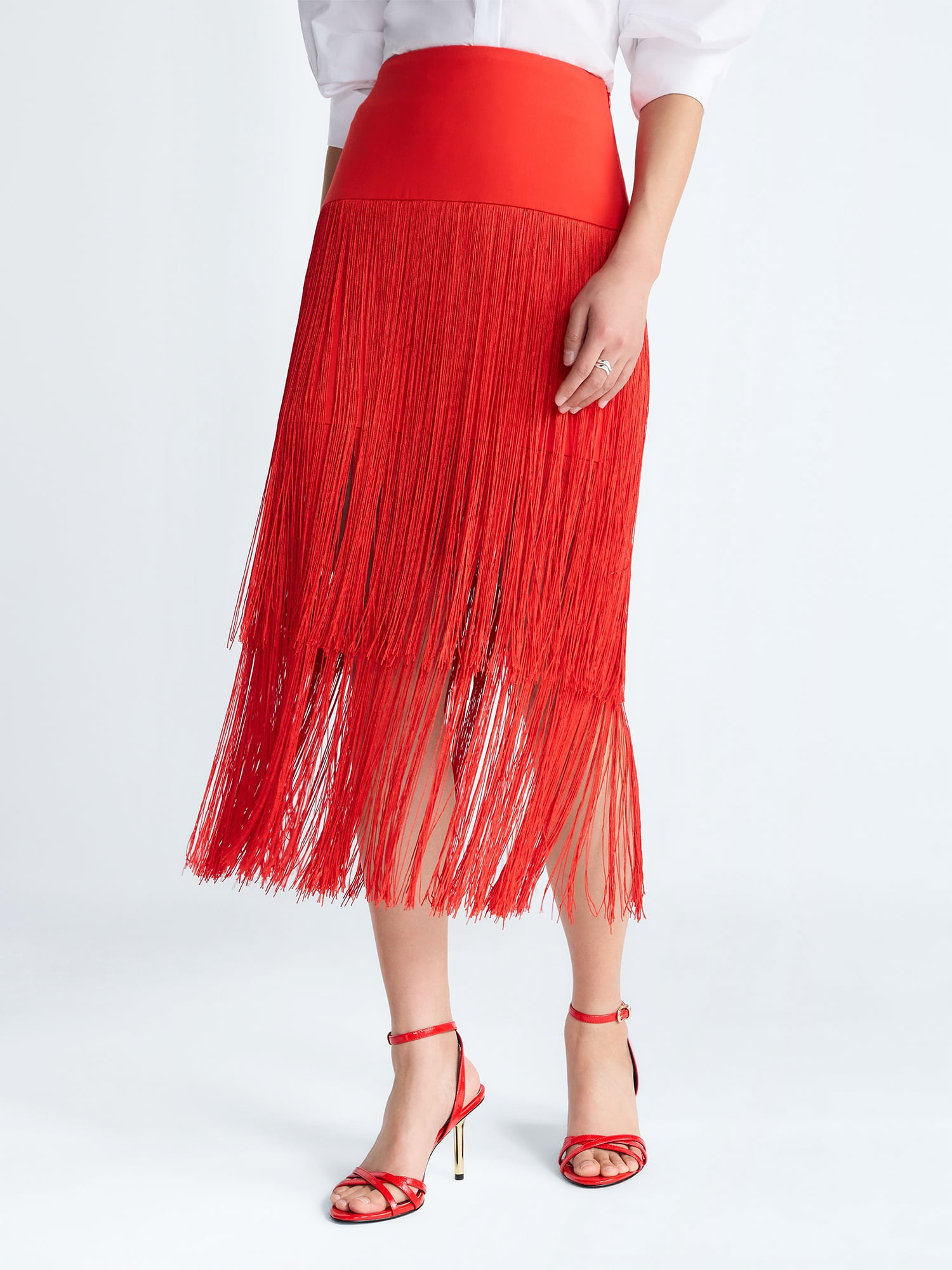 Devil Wears Prada Scoop Collection Women's and Women's Plus Fringe ...