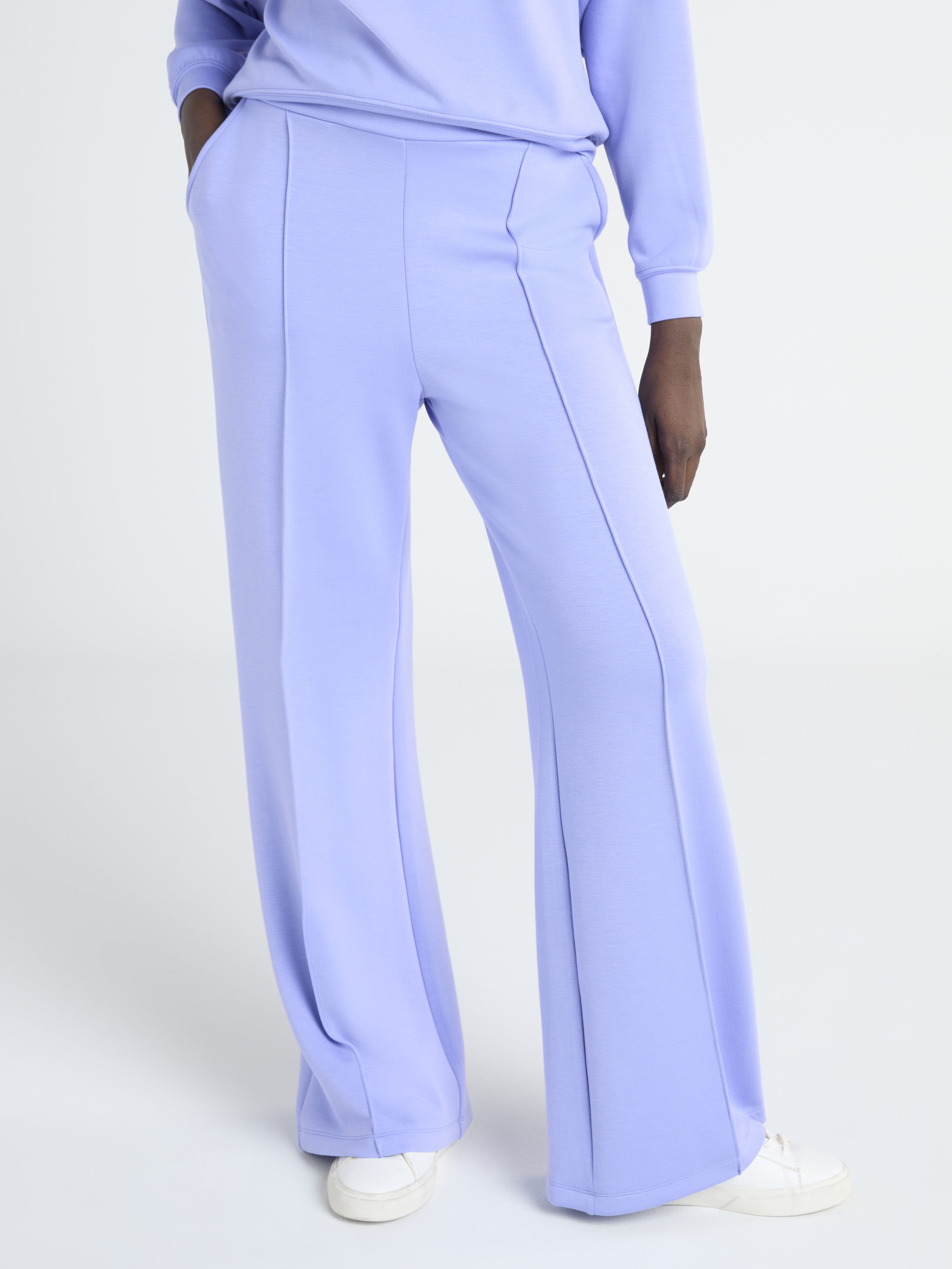 Scoop Women’s and Women’s Plus Ultimate Scubaknit Seamed Sweatpants ...