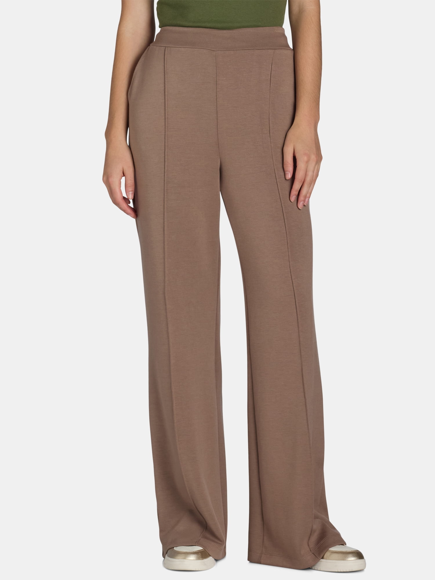 Scoop Women’s and Women’s Plus Ultimate Scubaknit Seamed Sweatpants ...