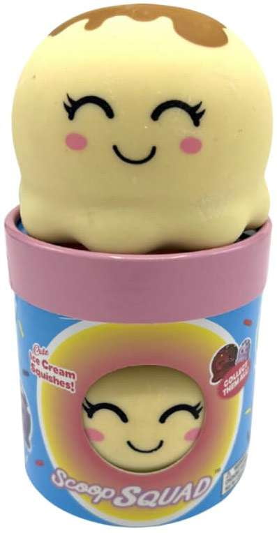 Scoops Squad Ice Cream Squishies Squeeze Toy (1 RANDOM Squishie ...