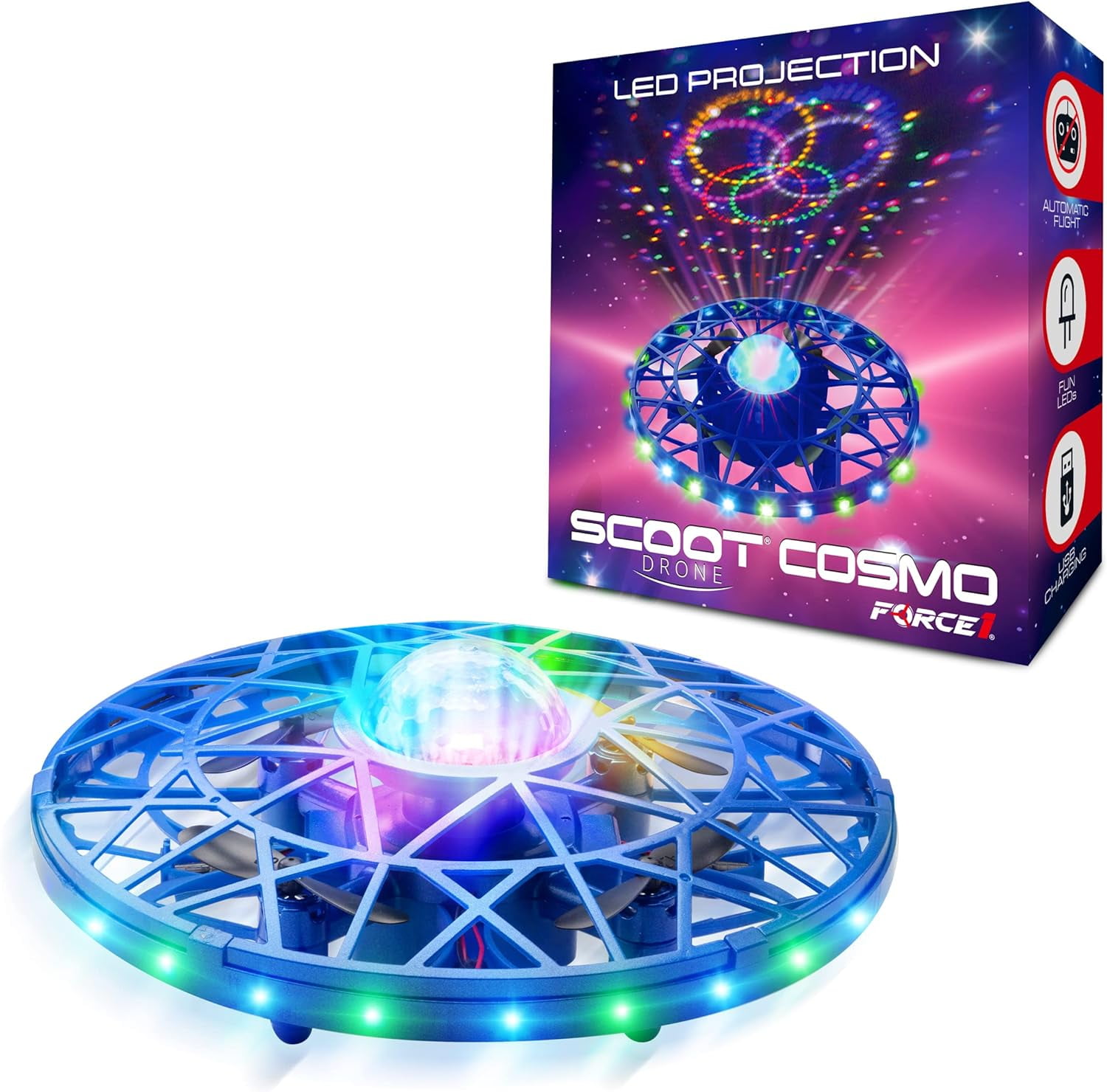 Scoot Hand Operated Drone for Kids or Adults - Hands Free Motion Sensor ...