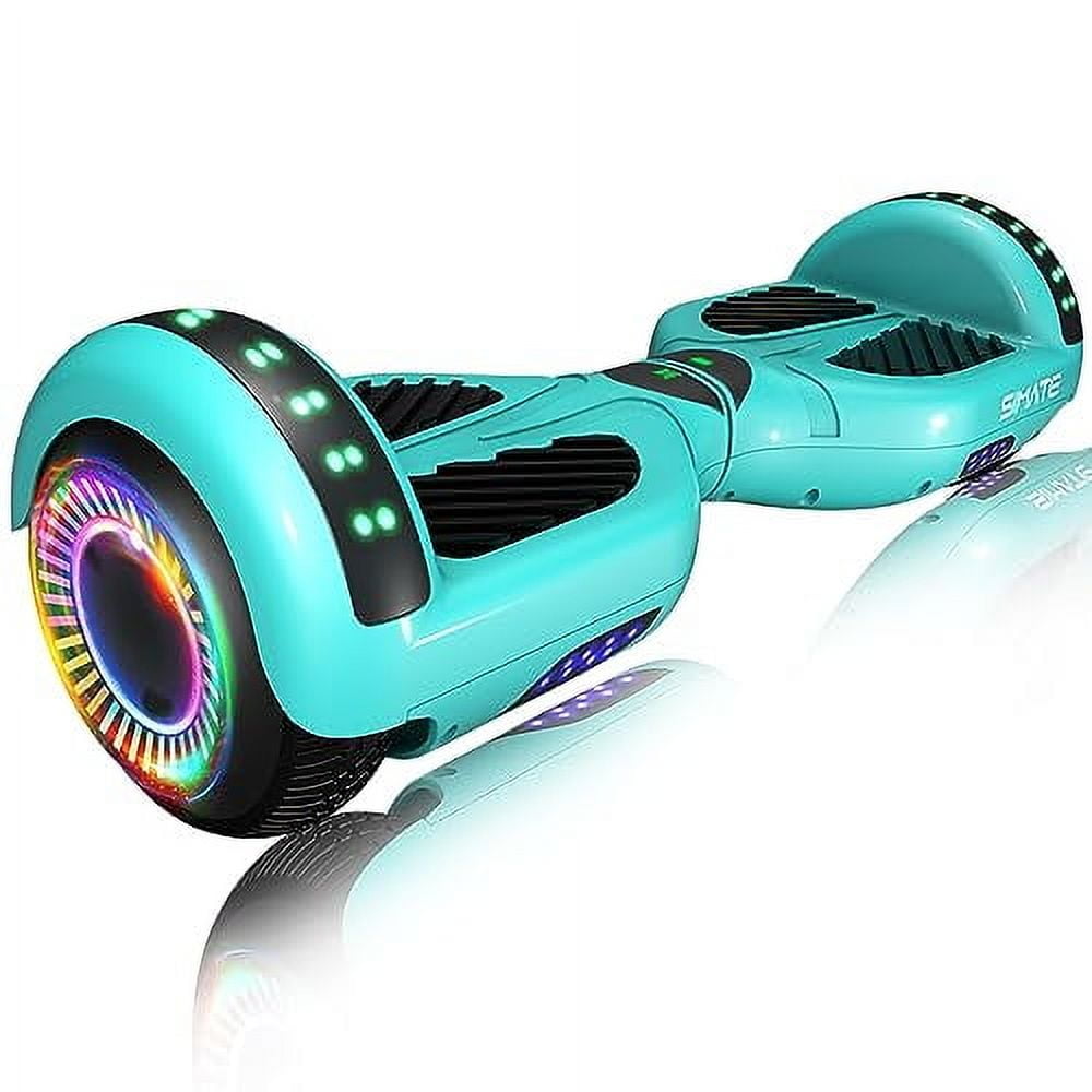 Scooter - 6.5" Self Balancing Hoover Board with LED Light-Up Wheels ...