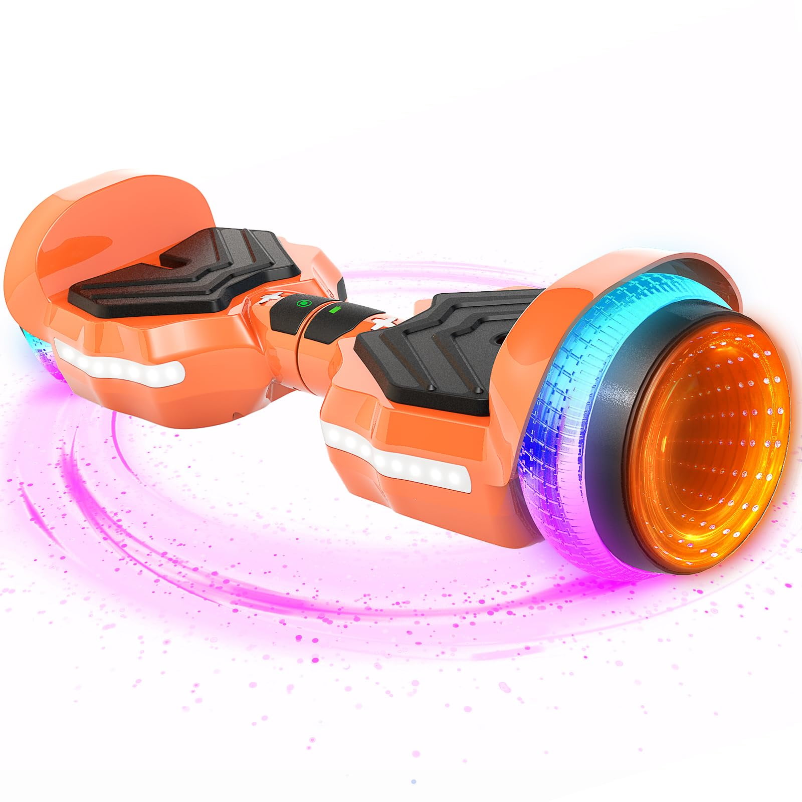 Scooter - 6.5" Self Balancing Hoover Board with LED Light-Up Wheels ...