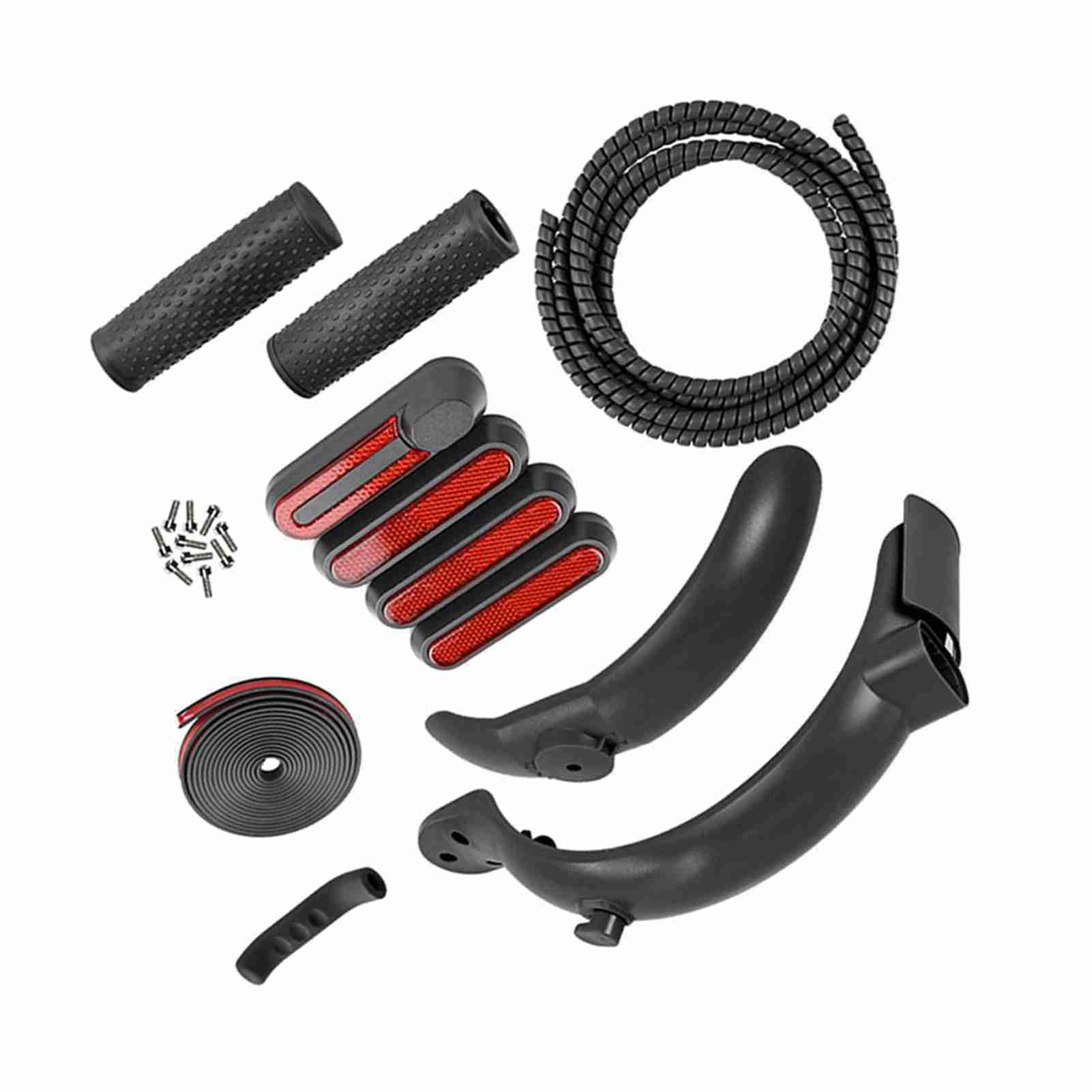 Scooter Electric Scooter Front Rear Mudguard Kit With Side Covers ...