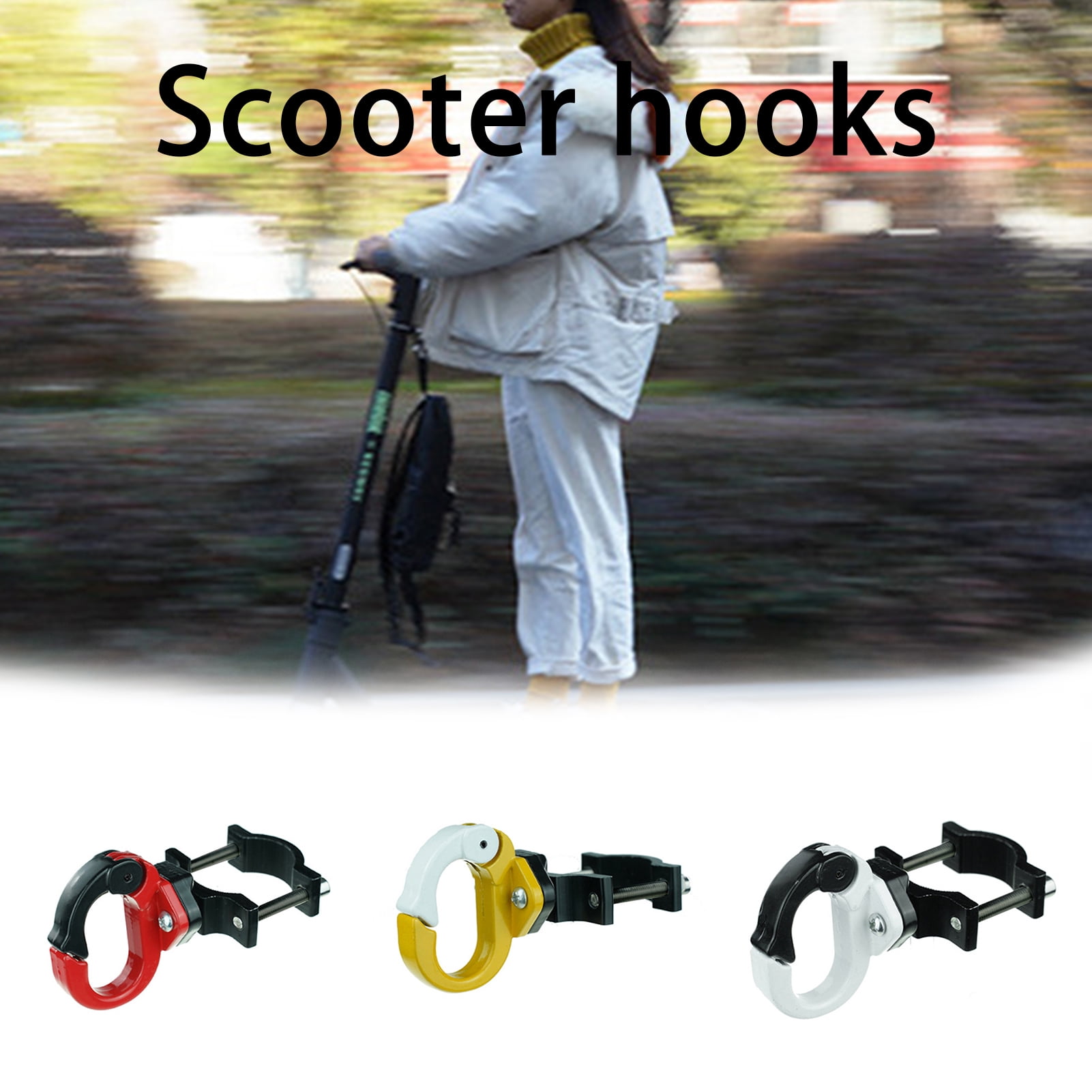 Scooter Hook Scratch-resistant 180 Degree Rotating Alloy Steel Kids ...