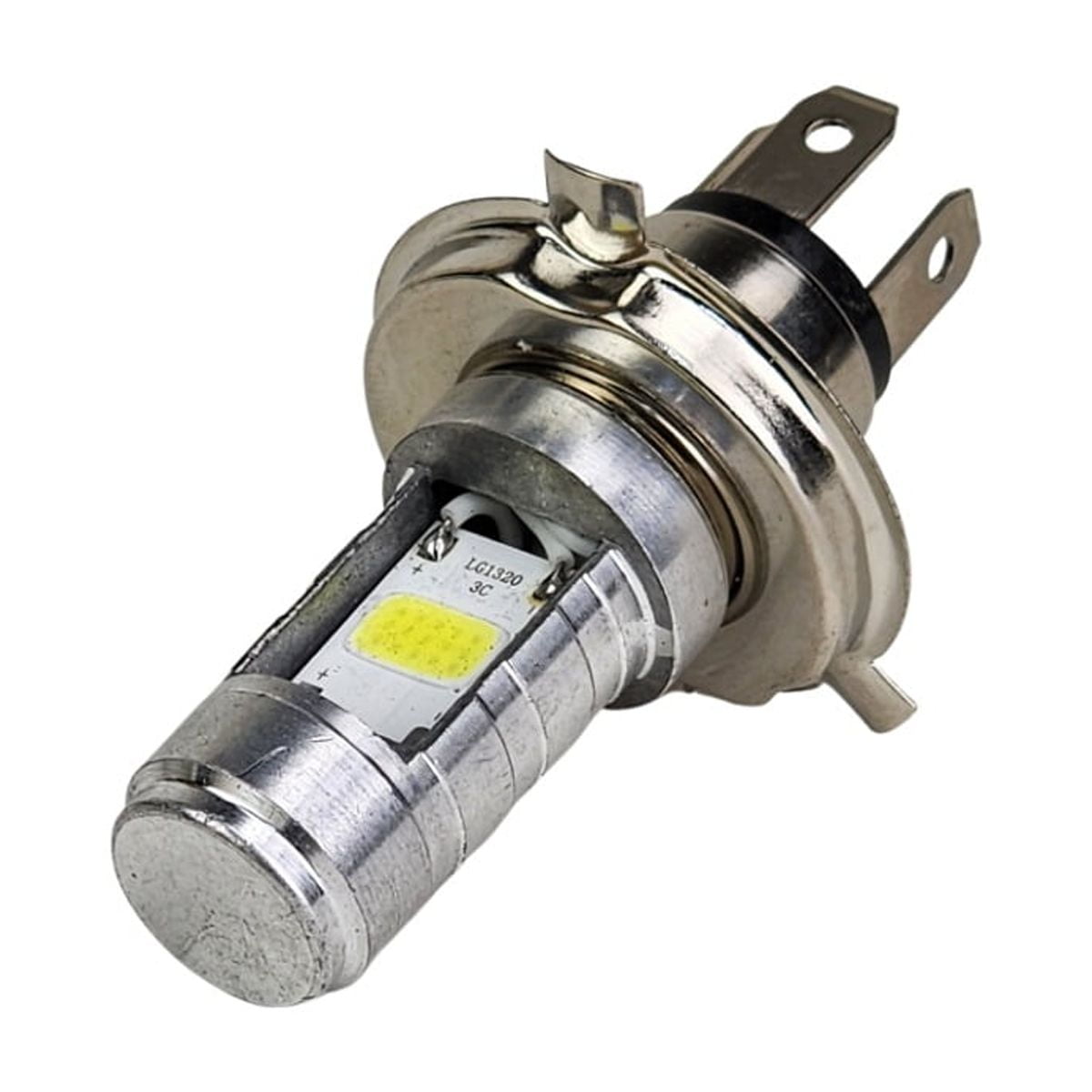 Scooter LED Headlight Bulb H4 P43T 12V 6W - 1 Piece - Walmart.com