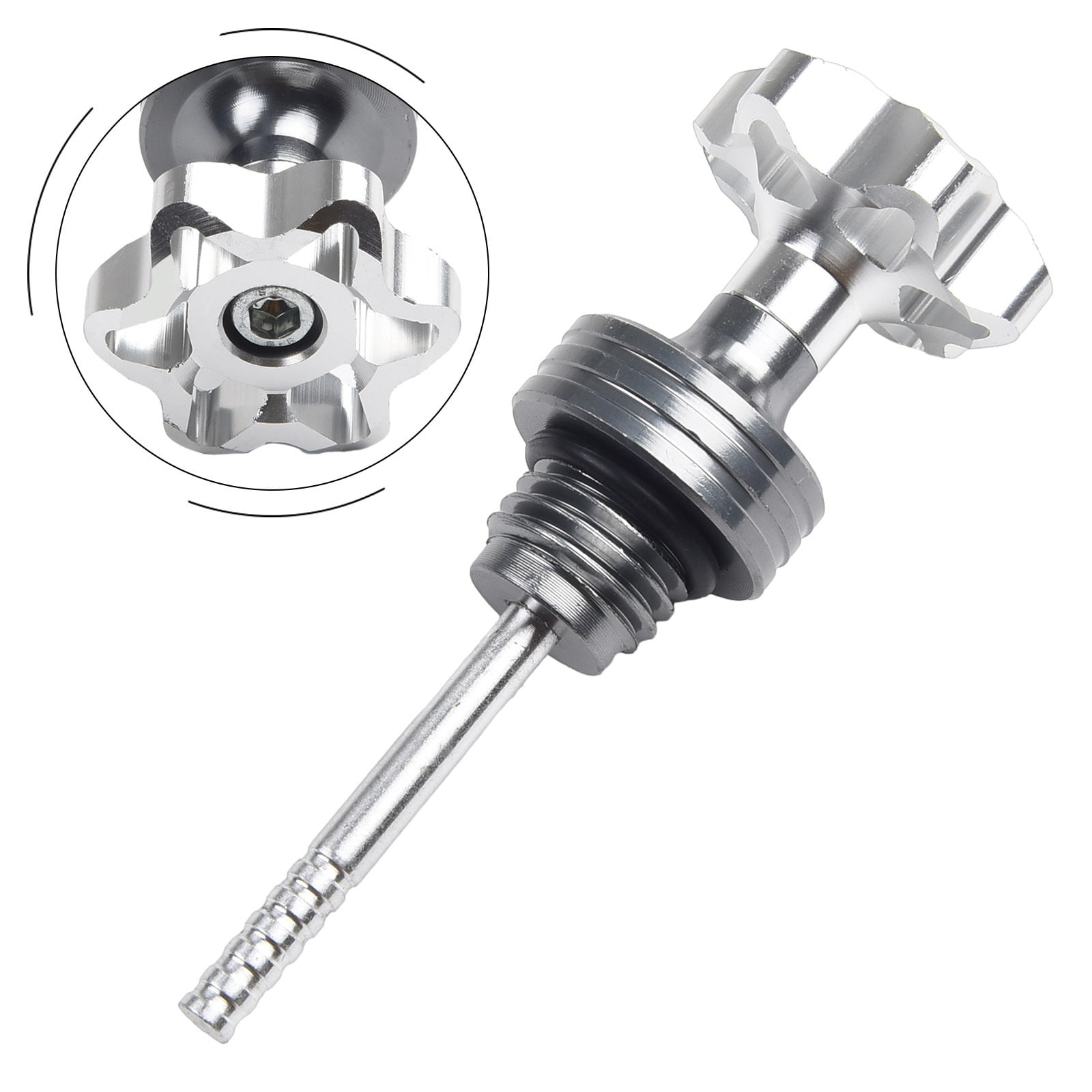 Scooter Motorcycle Engine Oil Dipstick Cap Engine Crankcase Oil Level ...