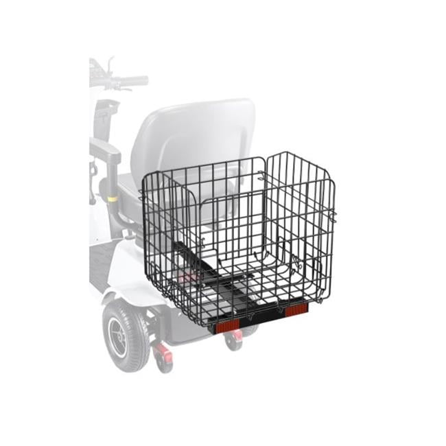 Scooter Rear Basket Folding Basket 1-inch Receiver Pride Mobility ...