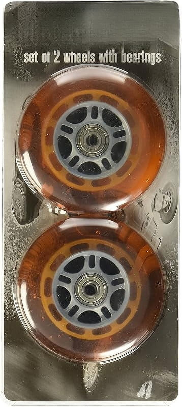 Scooter Replacement Wheels Set with Bearings - Walmart.com