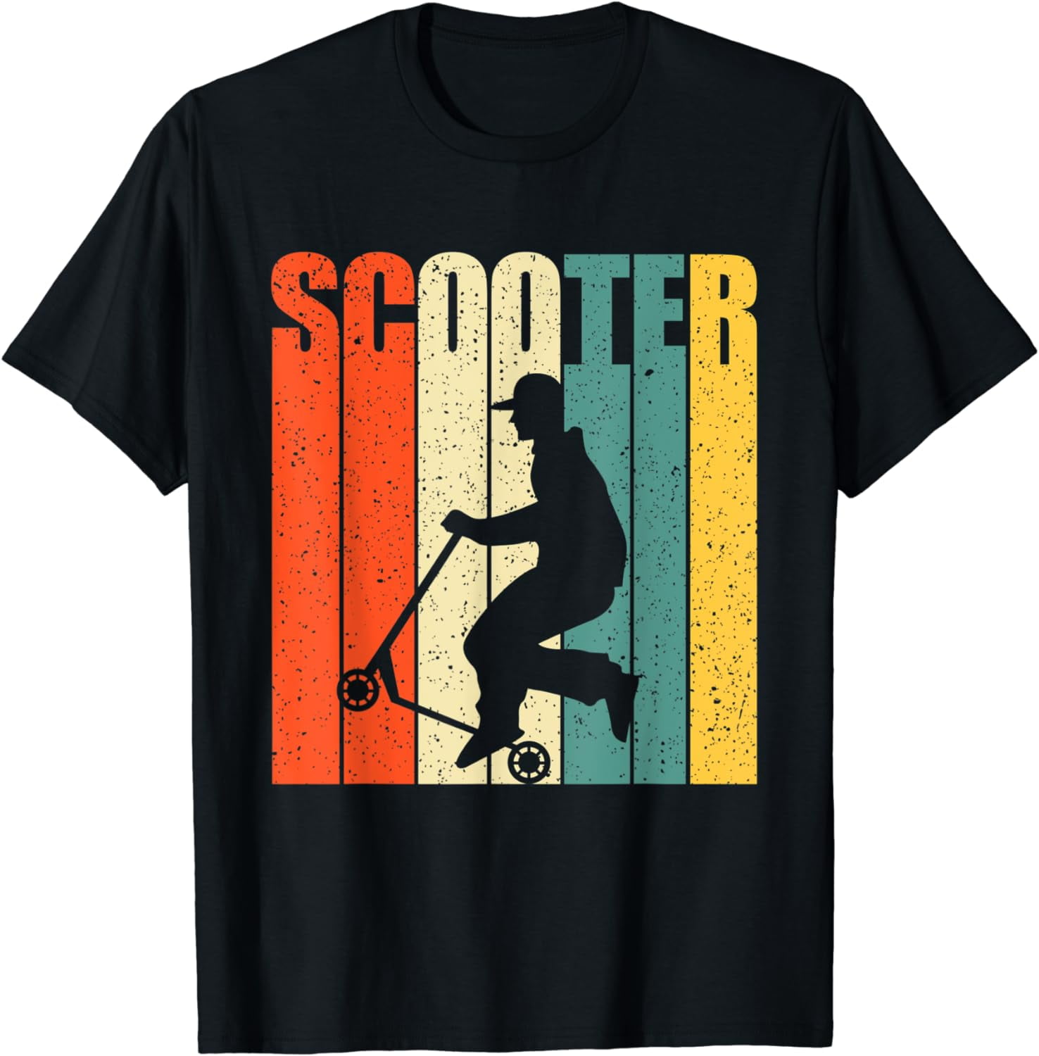 Scooter Retro Style Stunt Scooter Gift Idea T-Shirt - Walmart.com