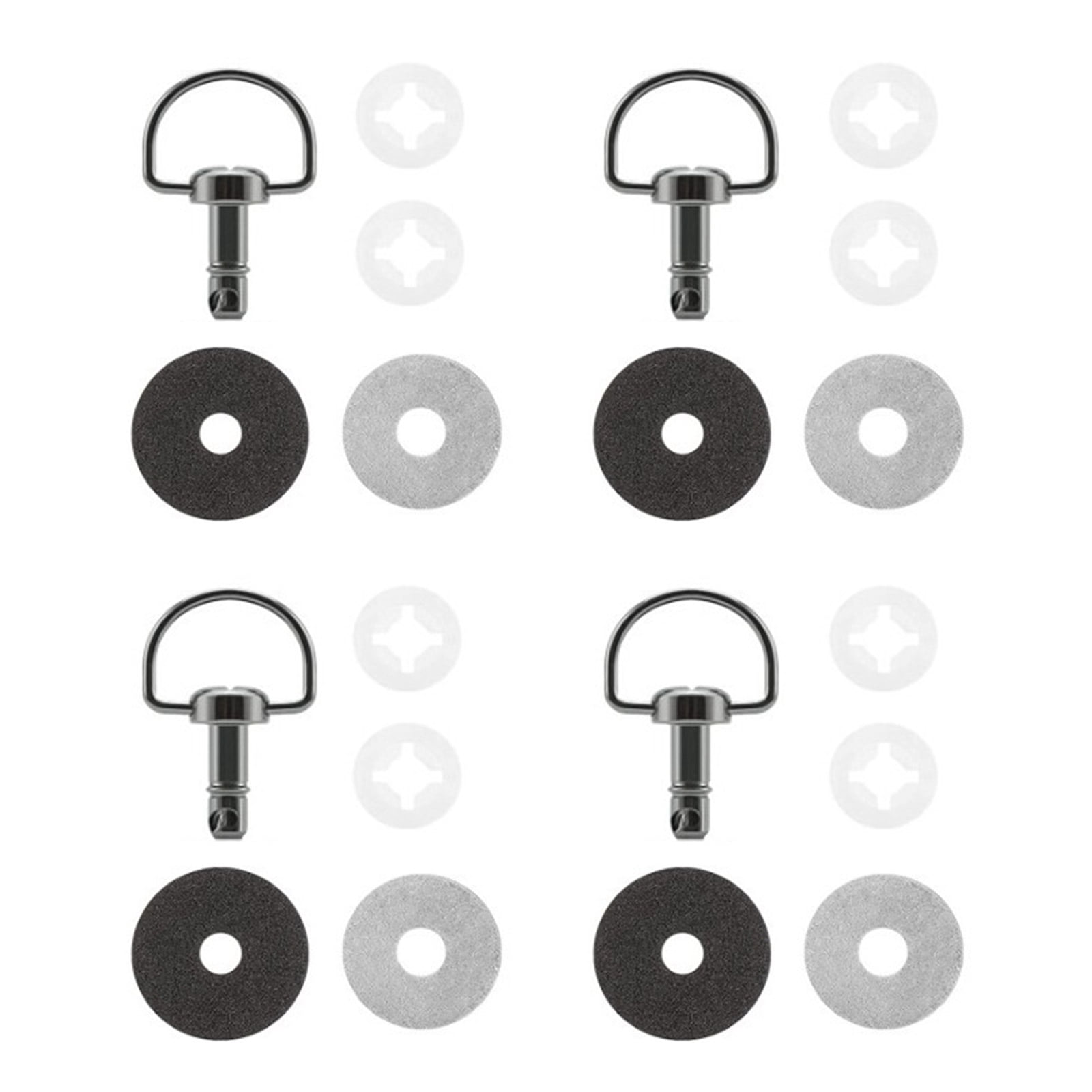 Scooter Street Motorcycle 14mm 19mm Quick Releases D-rings Turn Clip ...