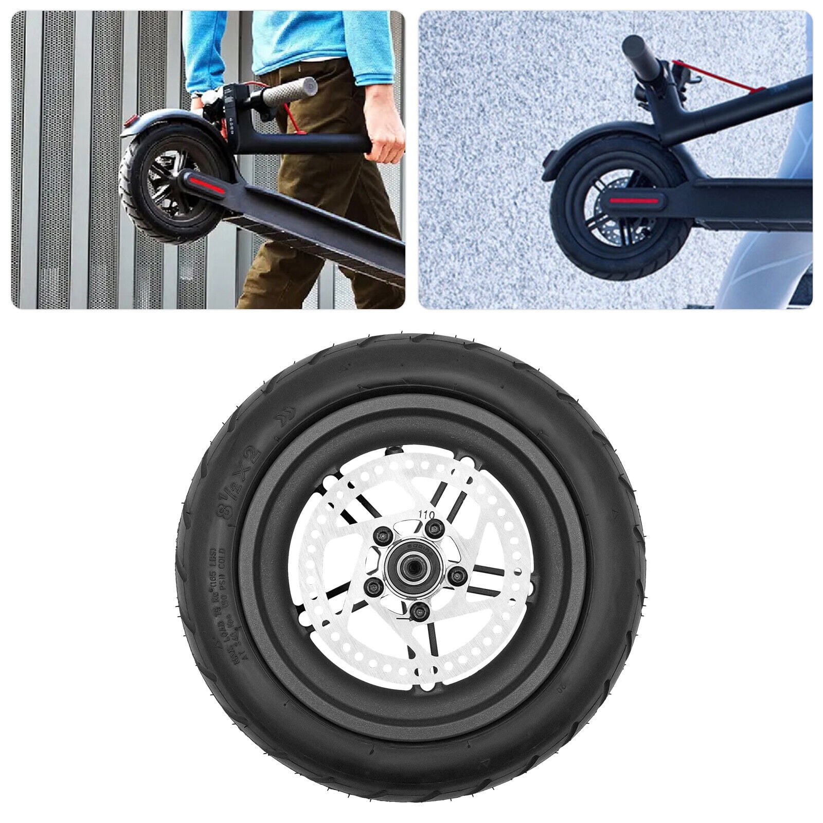 Scooter Wheel, Inflatable Rear Wheel, Electric Scooter Inflatable Rear ...