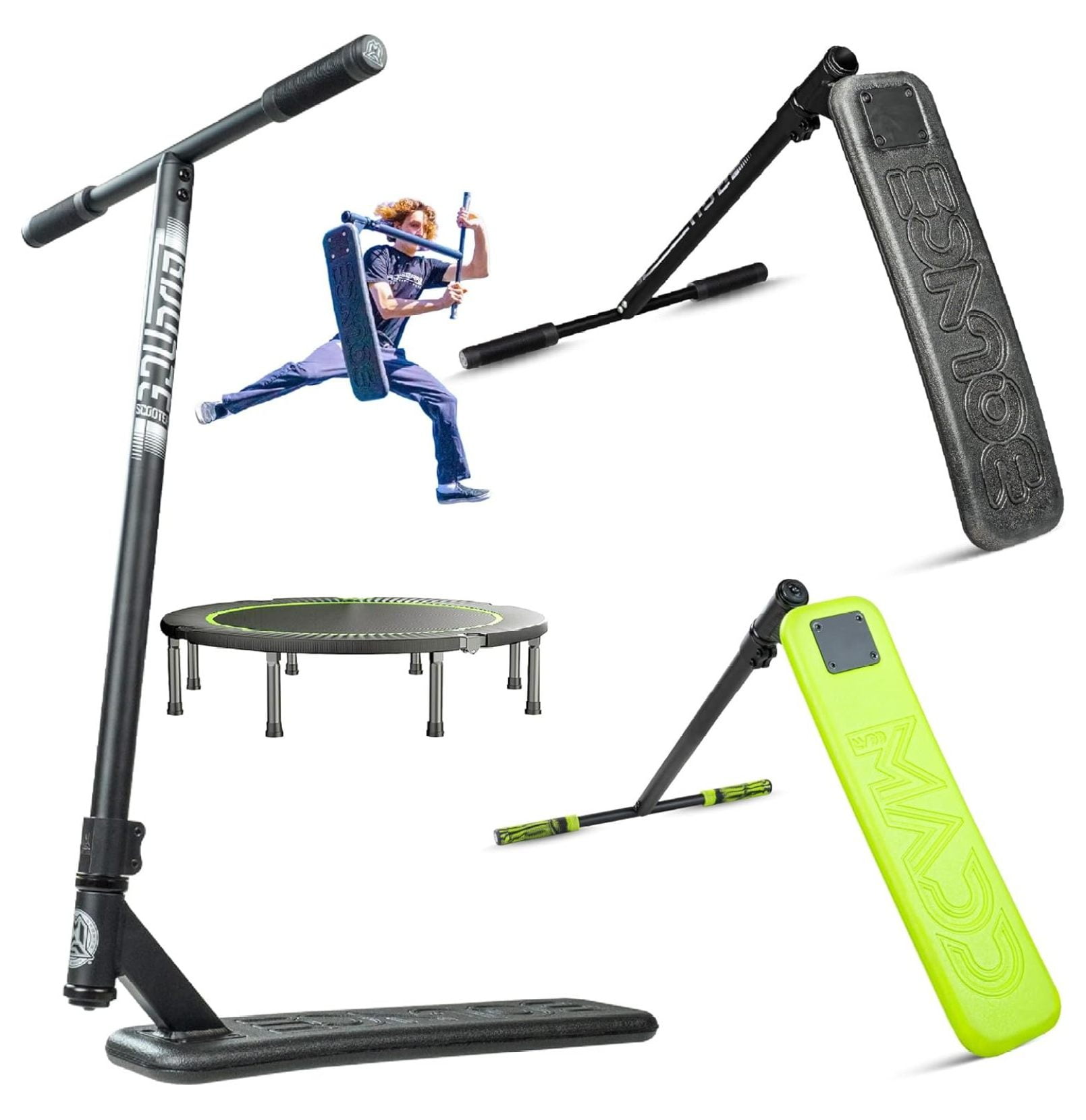 Scooter for Tricks – Real Headtube, Pro T-Bar, Foam Deck – Indoor ...