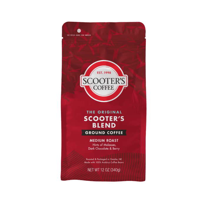 Scooter's Coffee Original Scooters Blend 12oz - Walmart.com