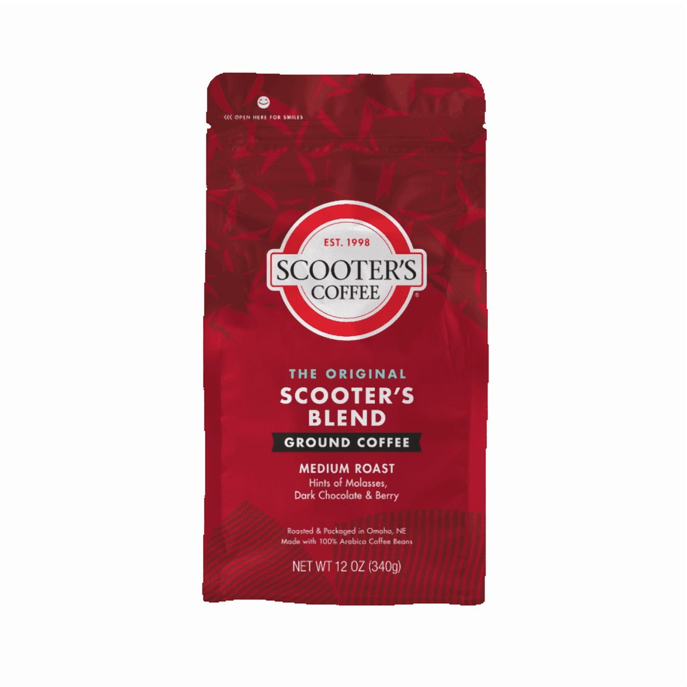Scooter's Coffee Original Scooters Blend 12oz - Walmart.com