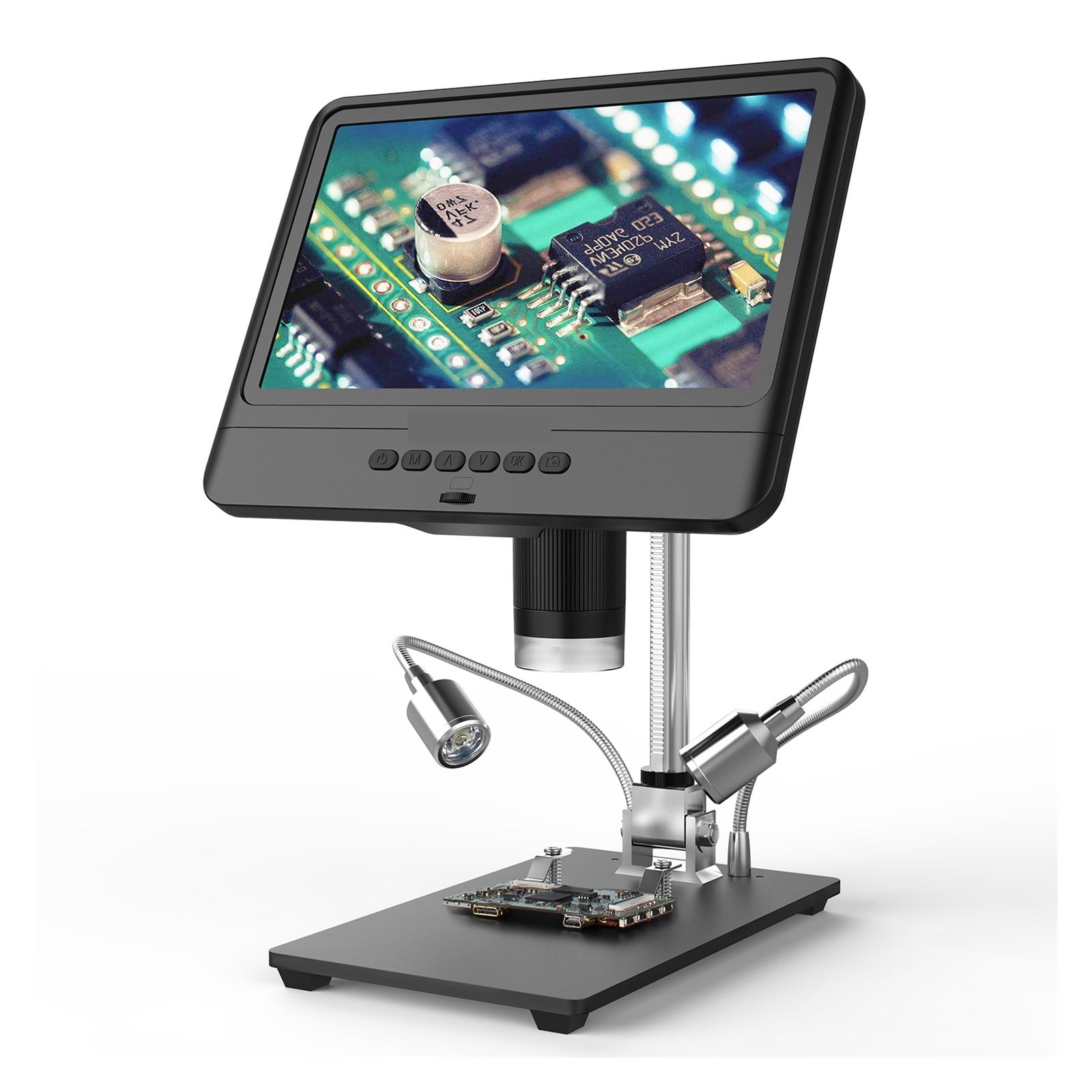 Scope 8.5 Inch LCD Display Screen 5X-1200X Digital Scope Adjustable ...