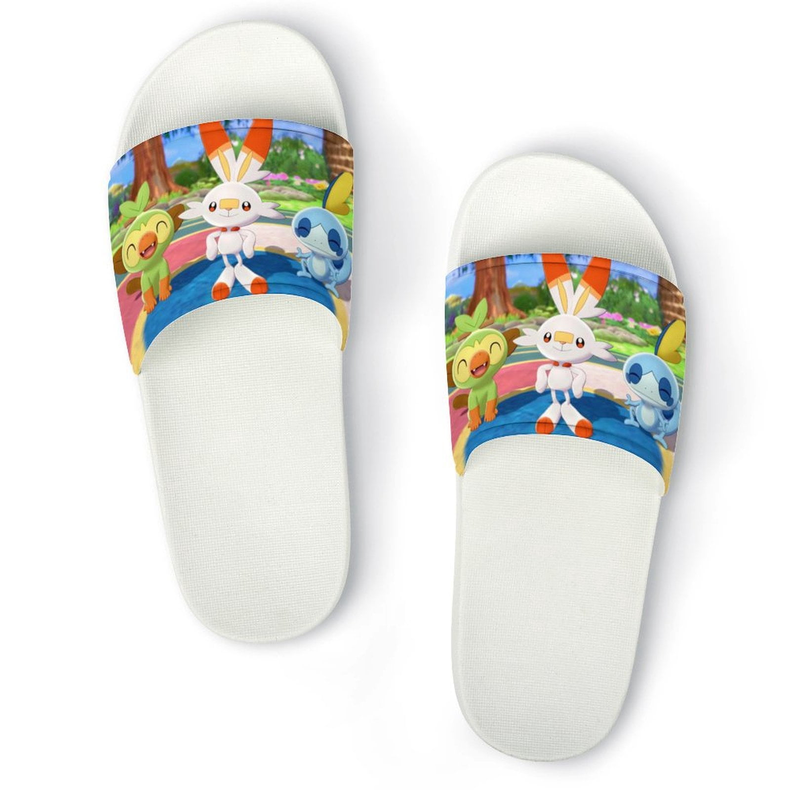 Scorbunny House Slides Non Slip Quick Drying Shower Sandals Bathroom ...