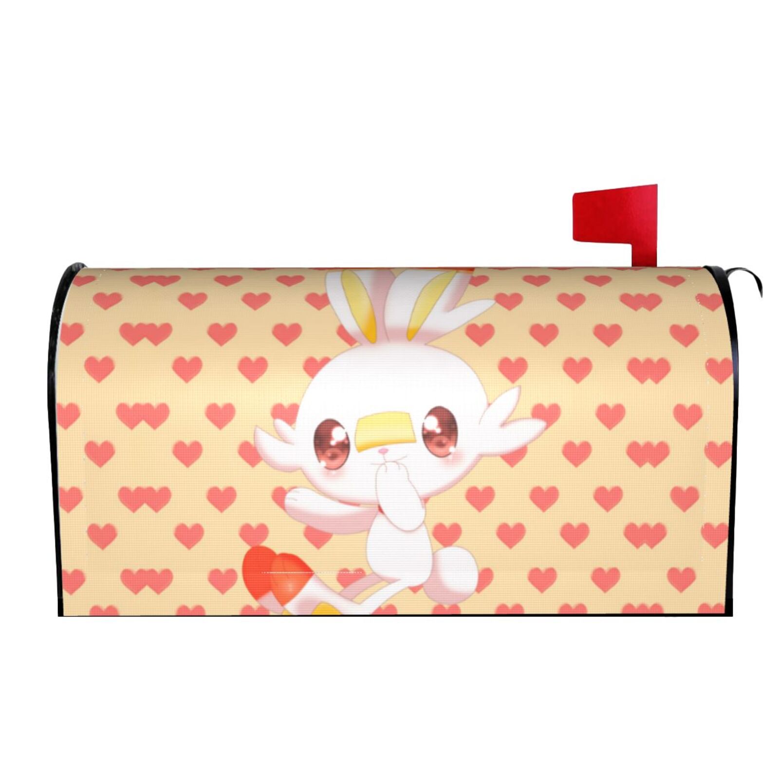 Scorbunny Pokemon Cartoon Character Mailbox Cover Magnetic Standard ...