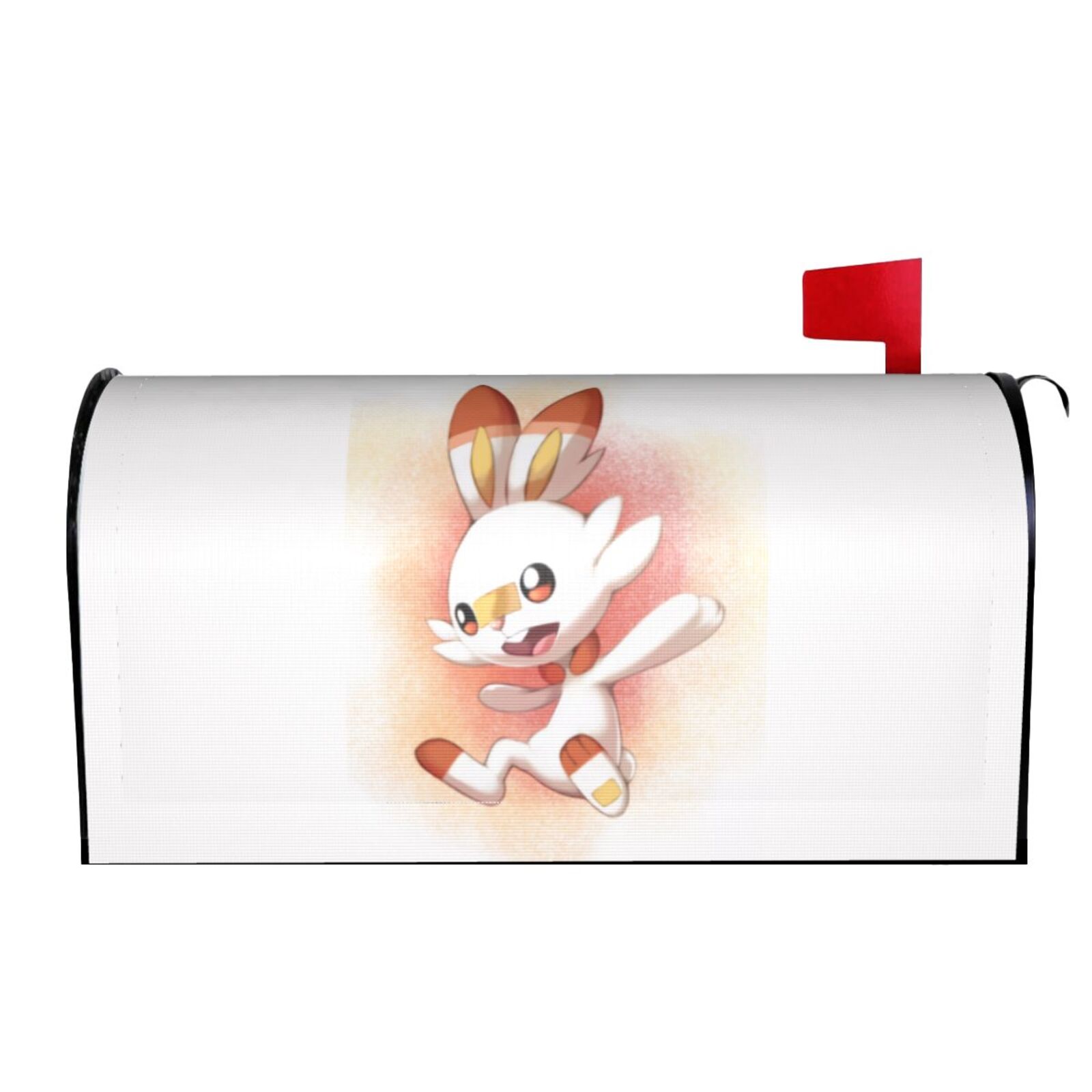 Scorbunny Pokemon Cartoon Character Mailbox Cover Magnetic Standard ...