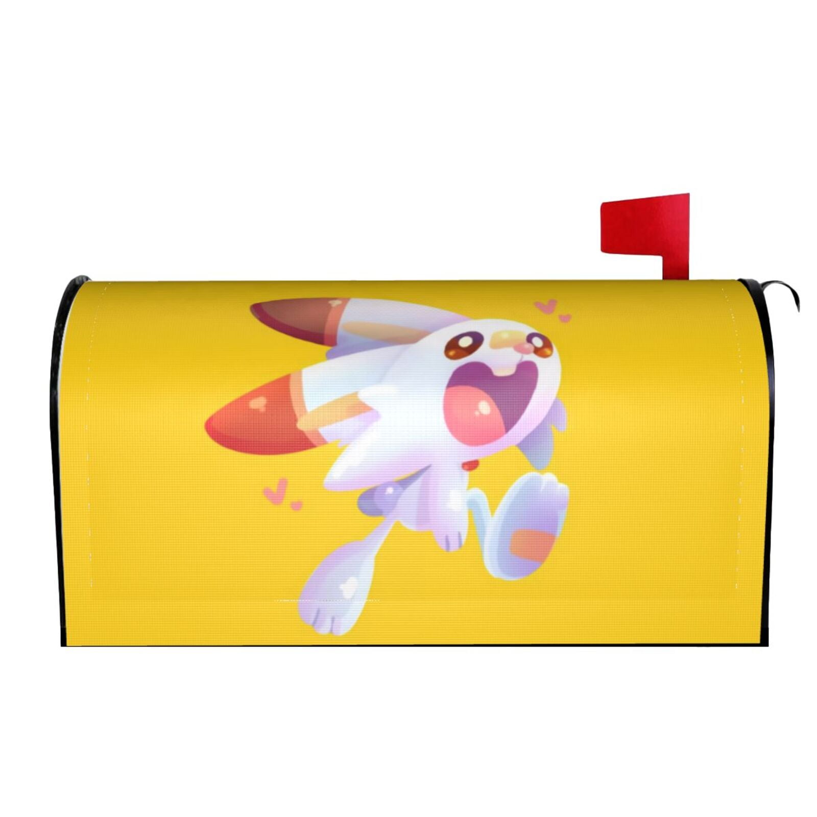 Scorbunny Pokemon Cartoon Character Mailbox Cover Magnetic Standard ...