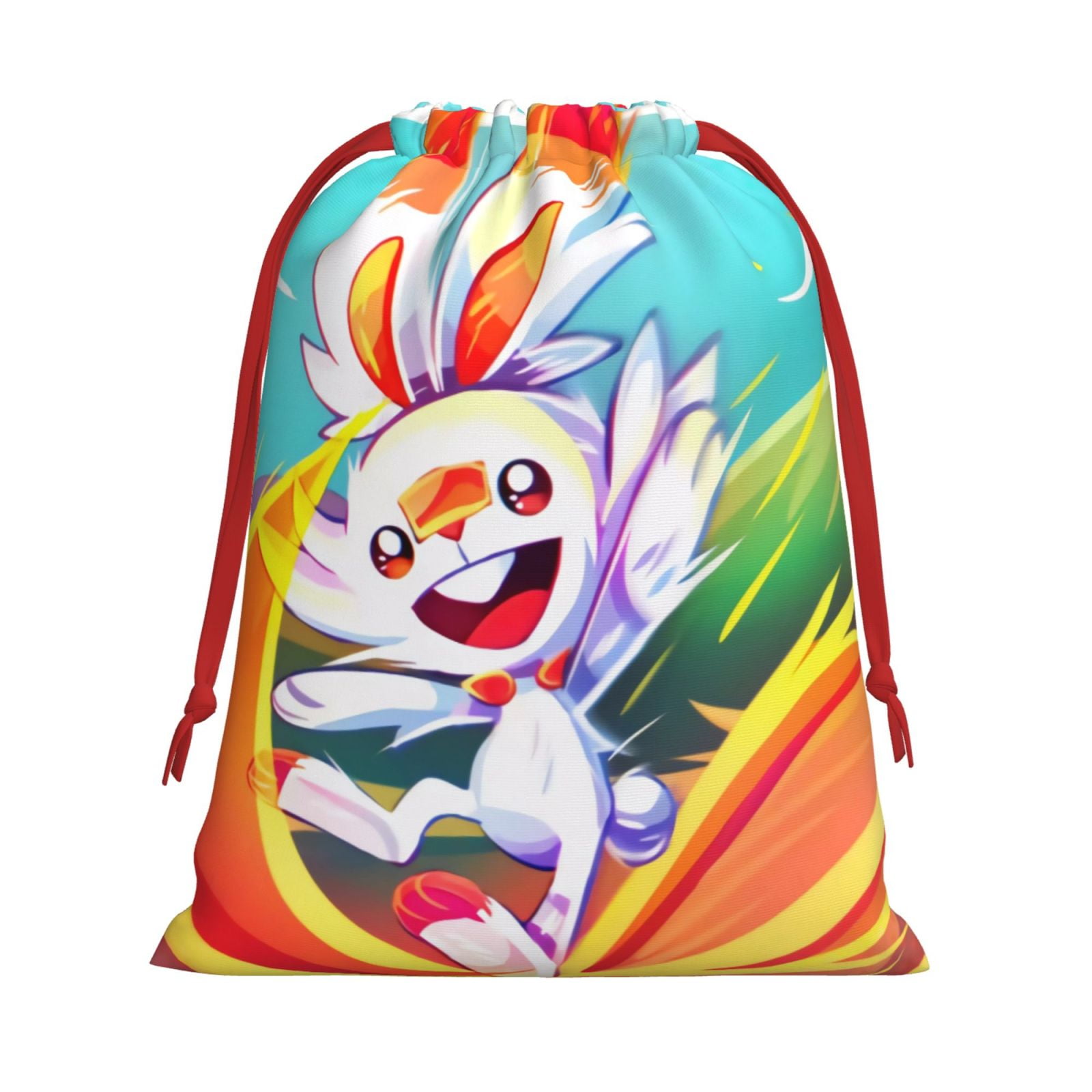 Scorbunny Pokemon Drawstring Bag For Kids Adults Gifts Drawstring ...