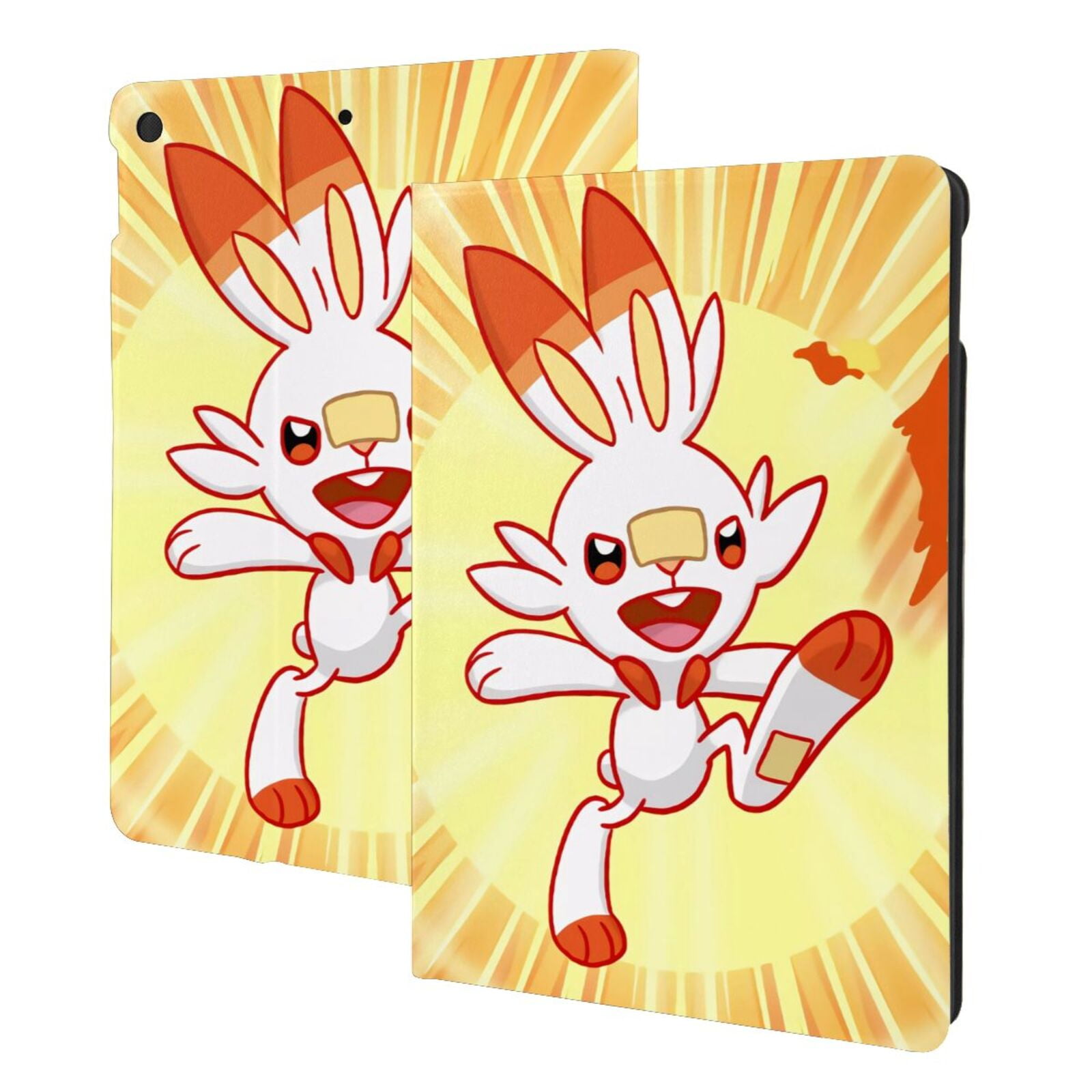 Scorbunny Pokemon Kawaii Cute 3d Design Ipad Case Soft Covers For Boys ...
