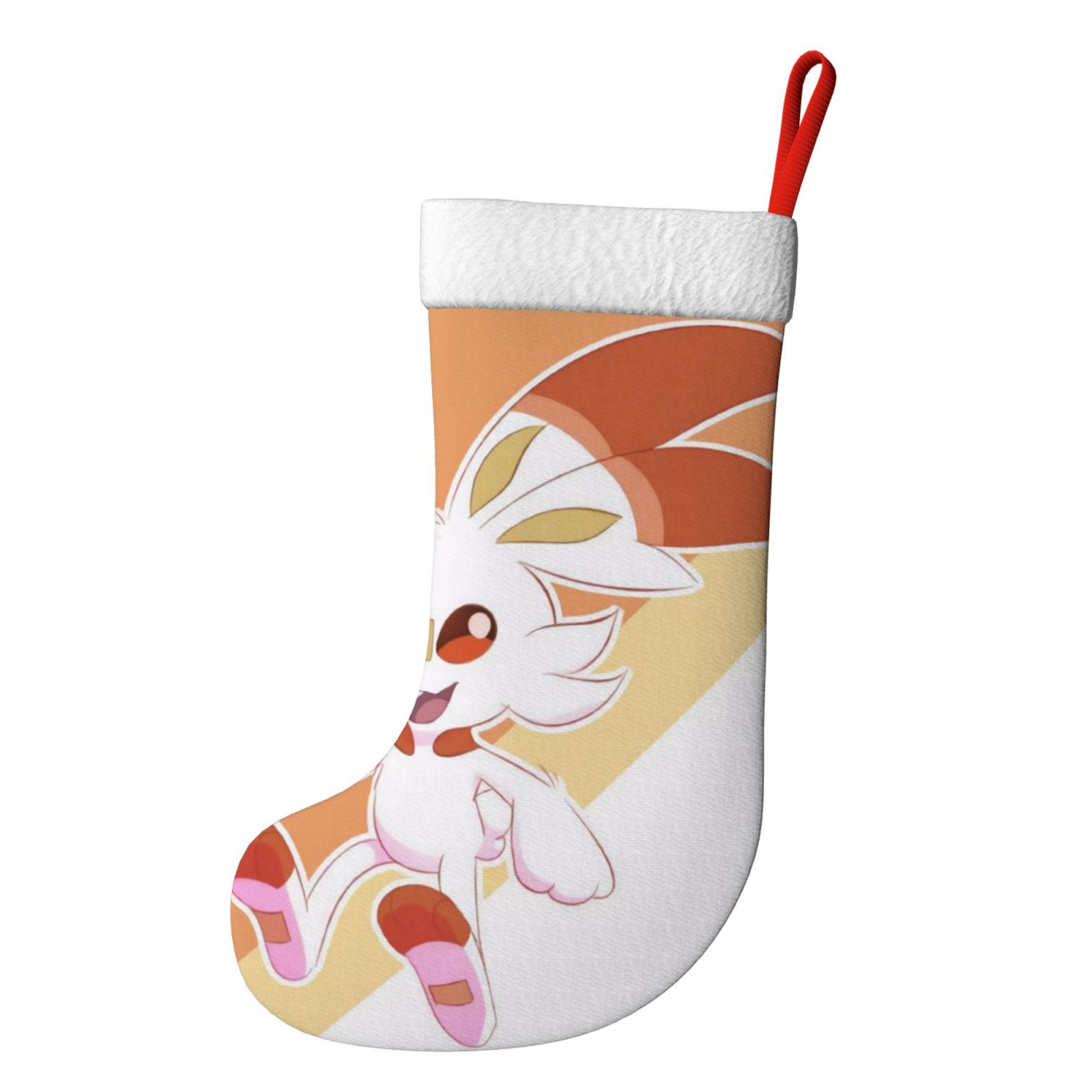 Scorbunny Pokemon Xmas Stocking For Tree Holiday Fireplace Family Decor ...