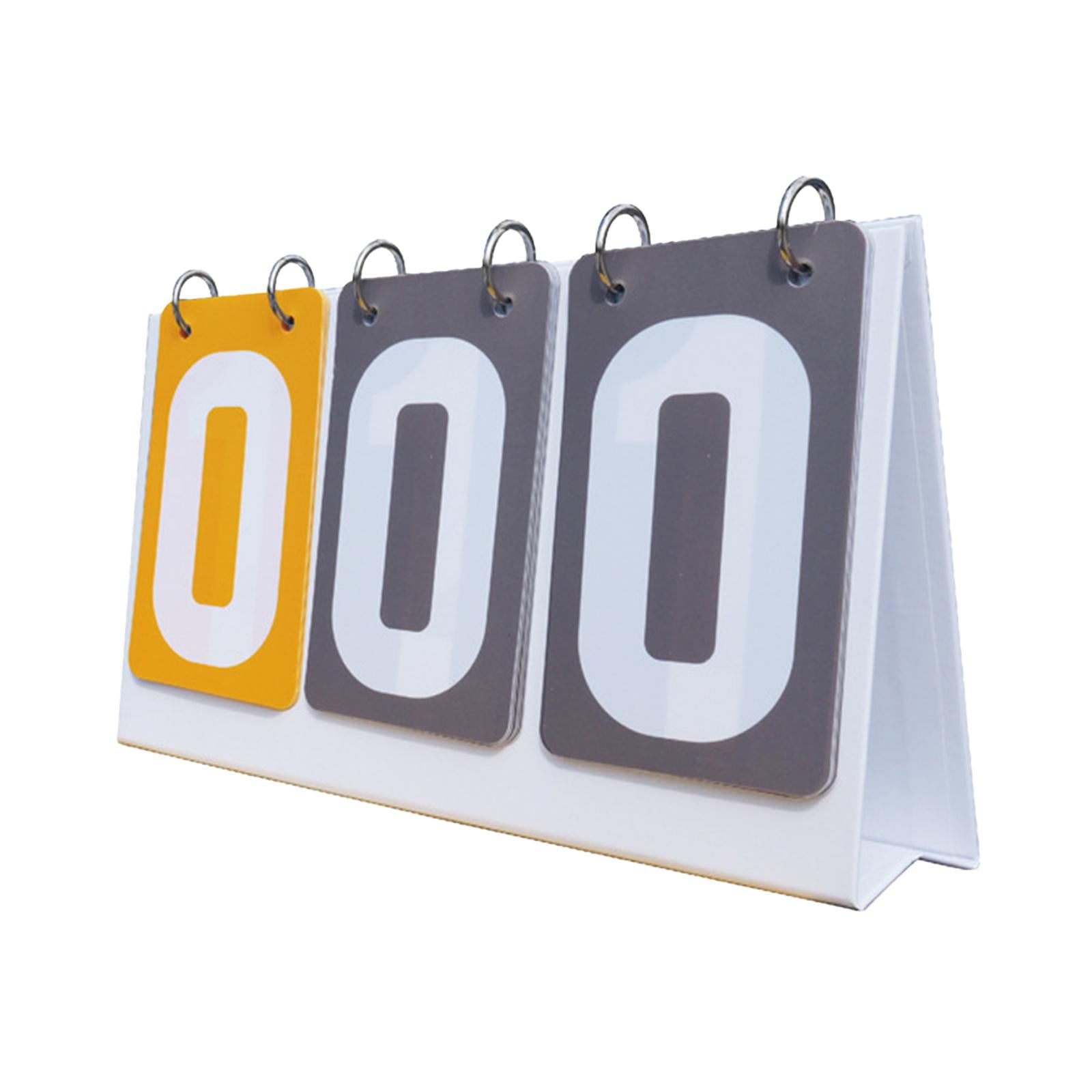 Score Board Score Flip Sports Portable 3 Digit Large for Basketball ...