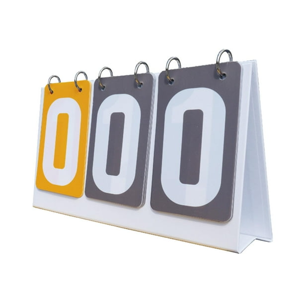 Score Board Score Flip Sports Portable 3 Digit Large for Basketball ...