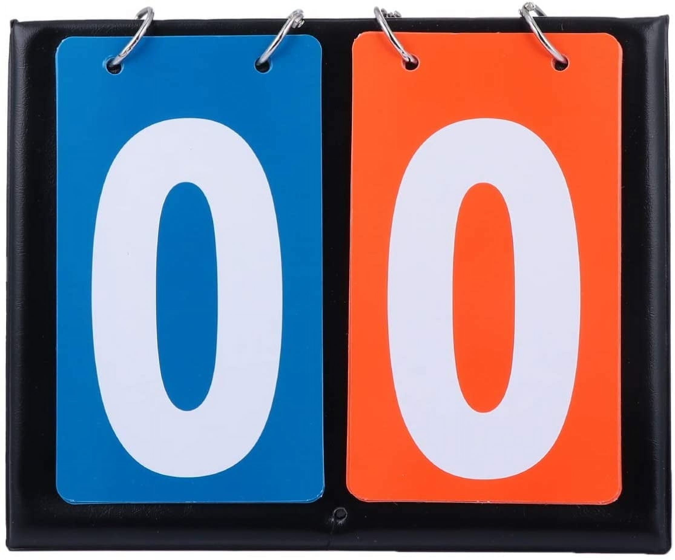 Score Flipper Basketball Score Keeper Table Top Scoreboard Portable 2 ...