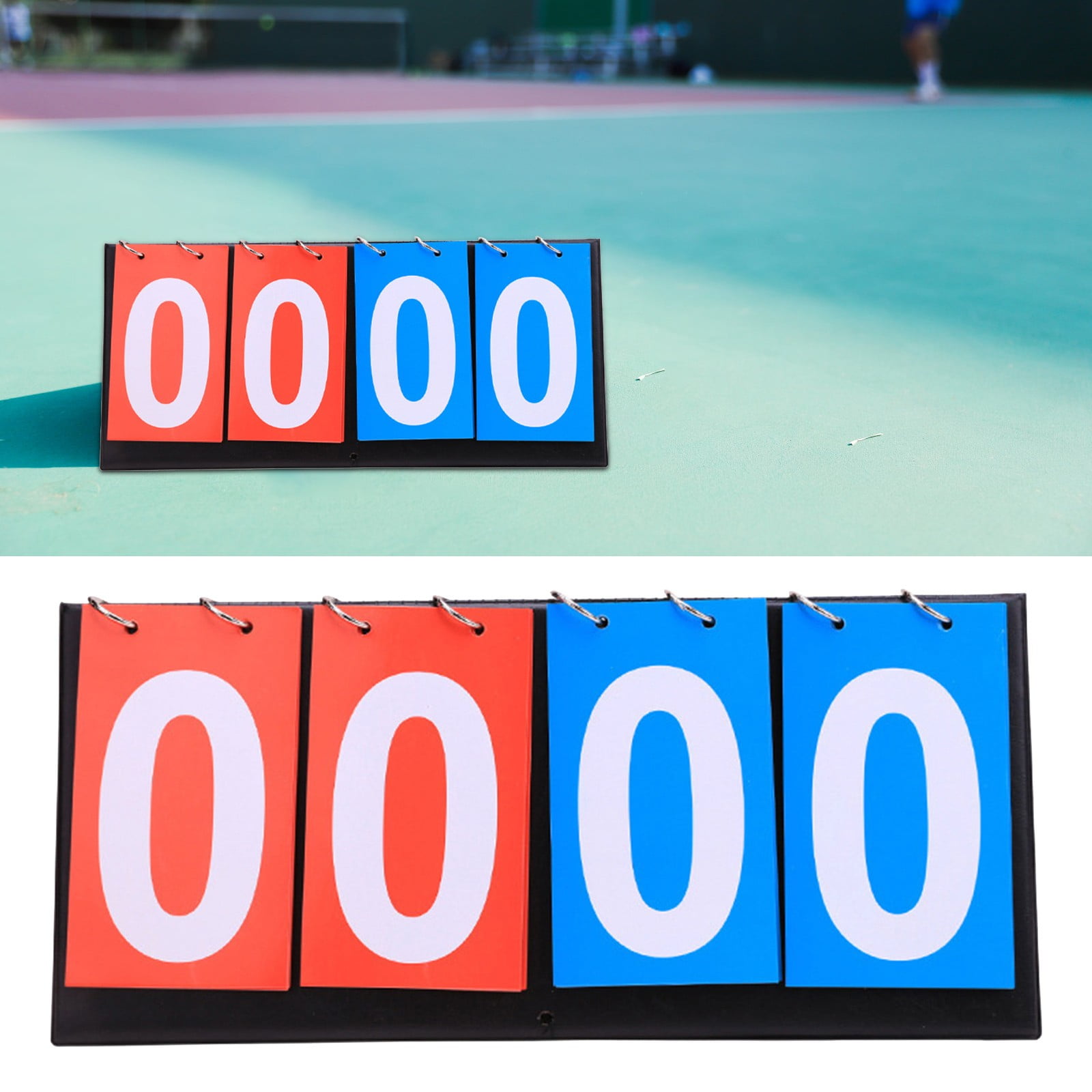 Scoreboard 4 Place Scoreboard Flip Scoreboard Portable Flip Scoreboard ...