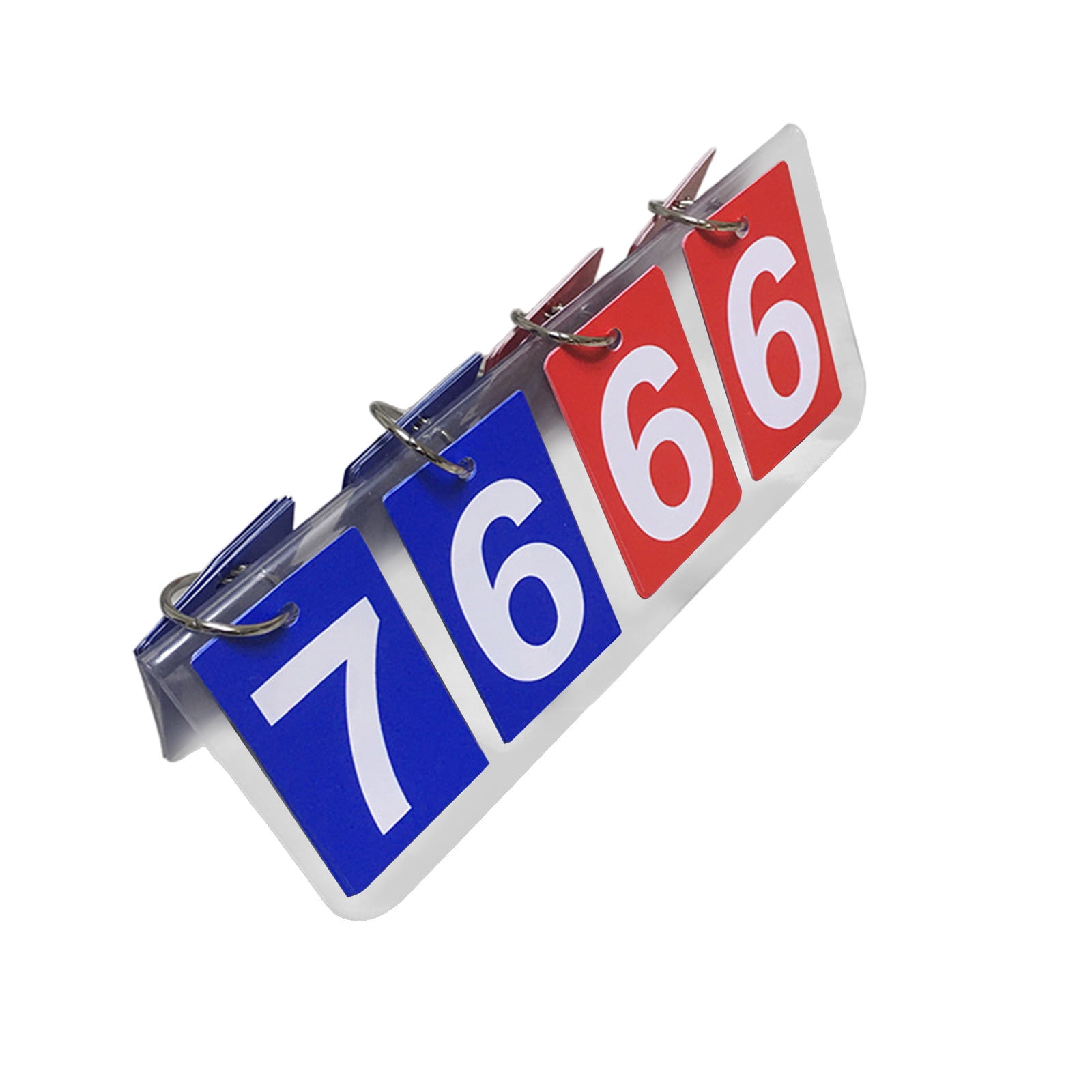 Scoreboard Flip Score Keeper for Basketball Game, Portable able Top ...