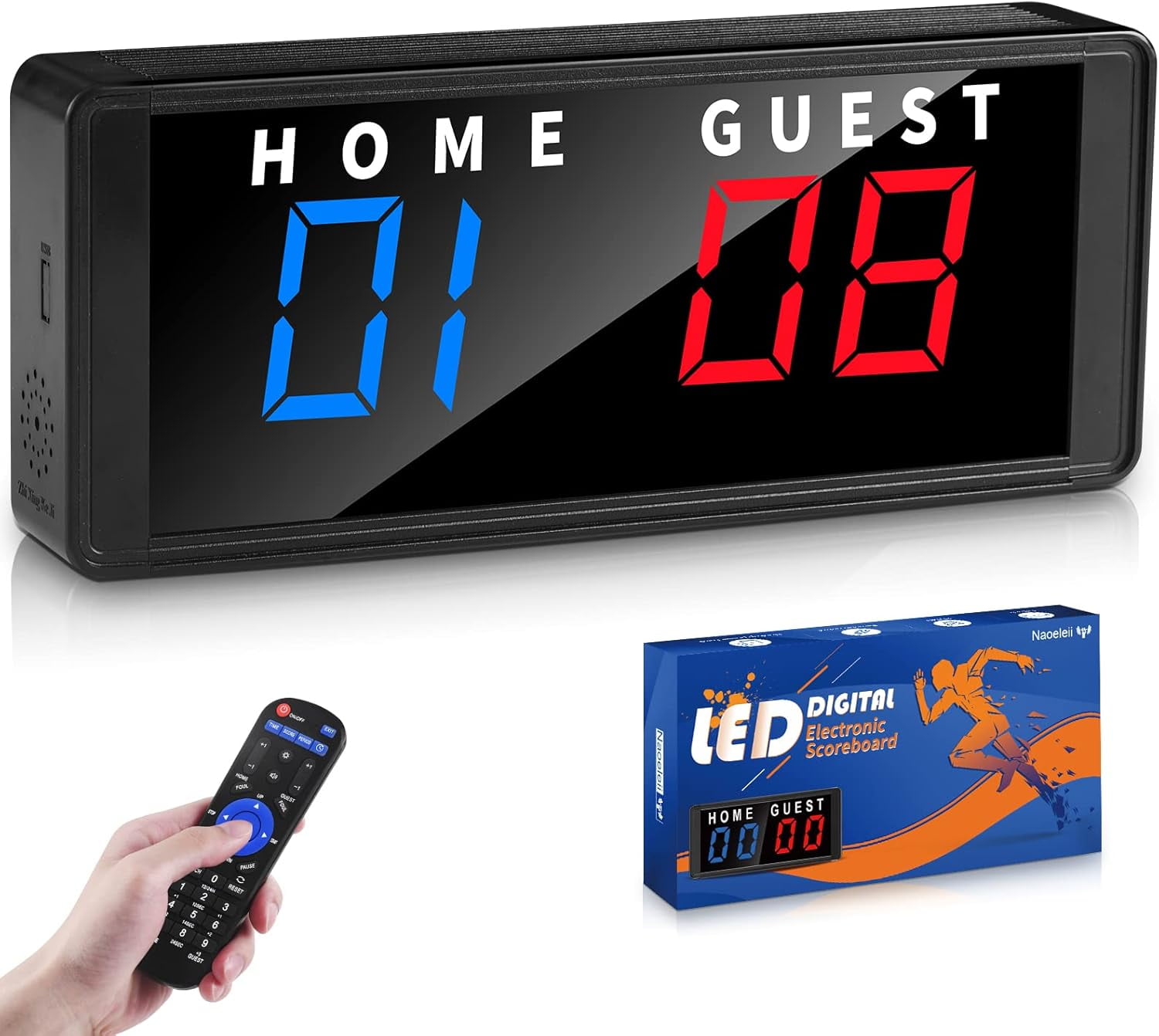 Scoreboard Score Keeper,Portable Tabletop Electronic Digital ...