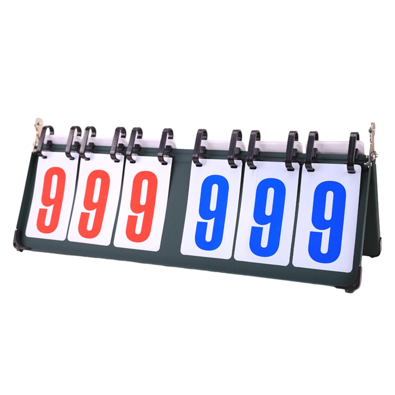 Scorekeeper Multi Sports Tabletop Scoreboard Flip for Tennis Volleyball ...