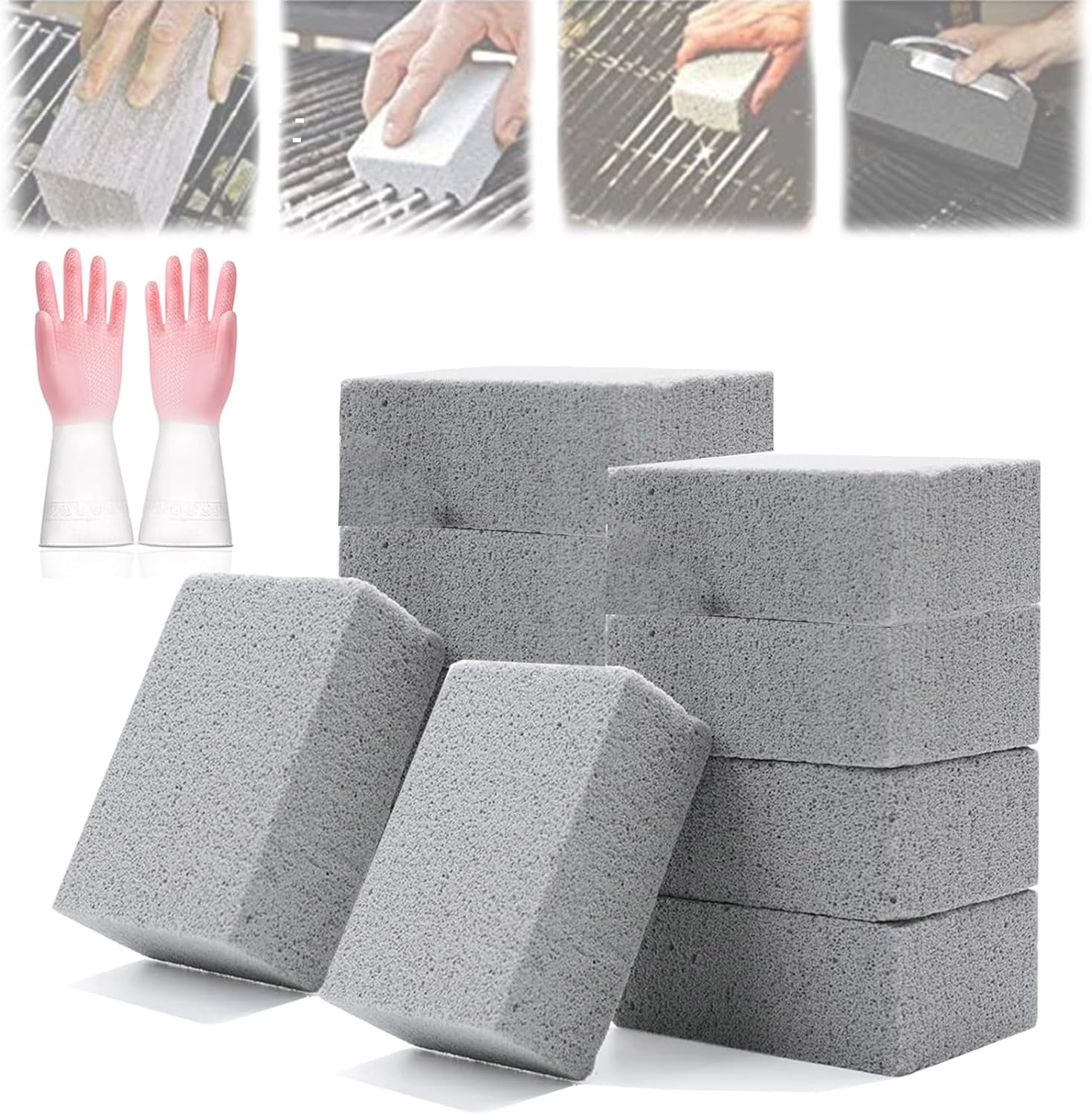 Scoring Stone for Oven Cleaning Stove Cleaning, Heavy Duty ...