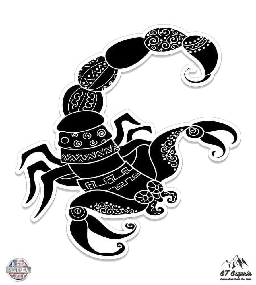 Scorpio - 12" Vinyl Sticker Waterproof Decal - Walmart.com
