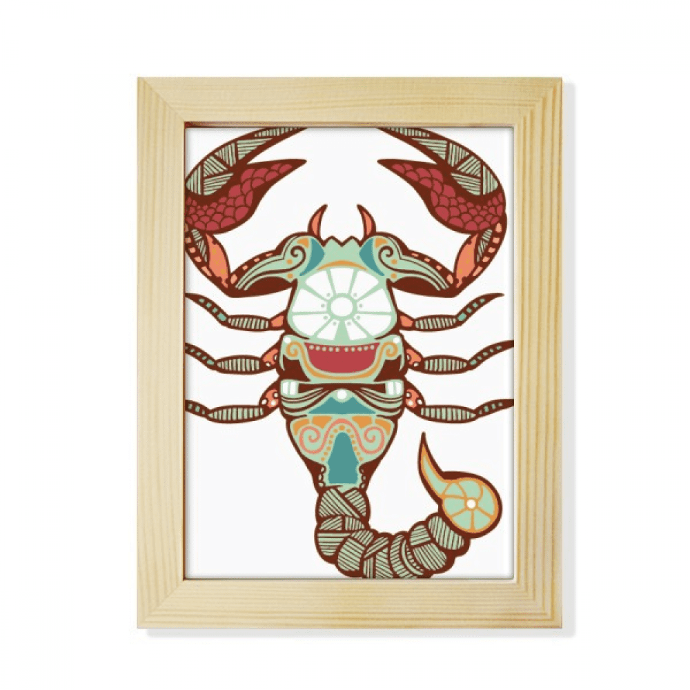 Scorpio Constellation Zodiac Symbol Desktop Adorn Photo Frame Display ...