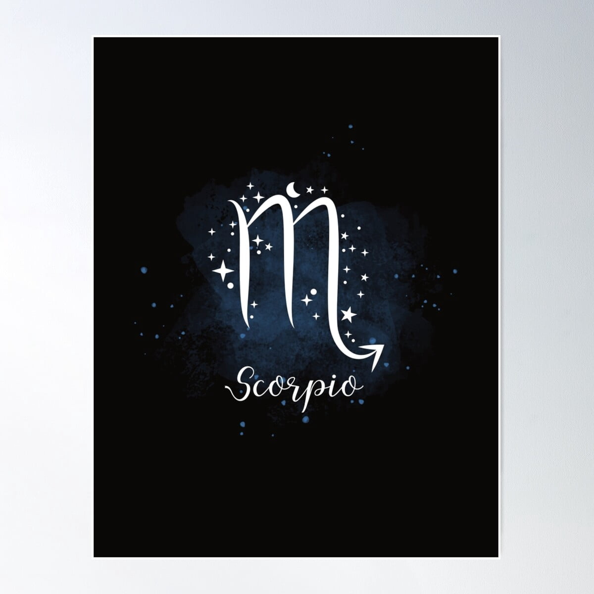 Scorpio Poster Wall Art, Modern Wall Decor For Living Room Bedroom ...