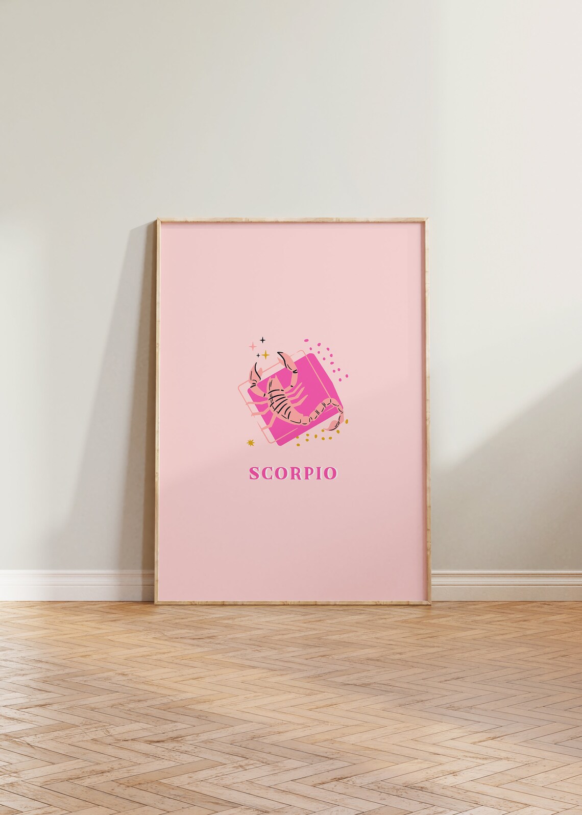 Scorpio Print, Scorpio Art Print, Zodiac Print, Astrology Print ...