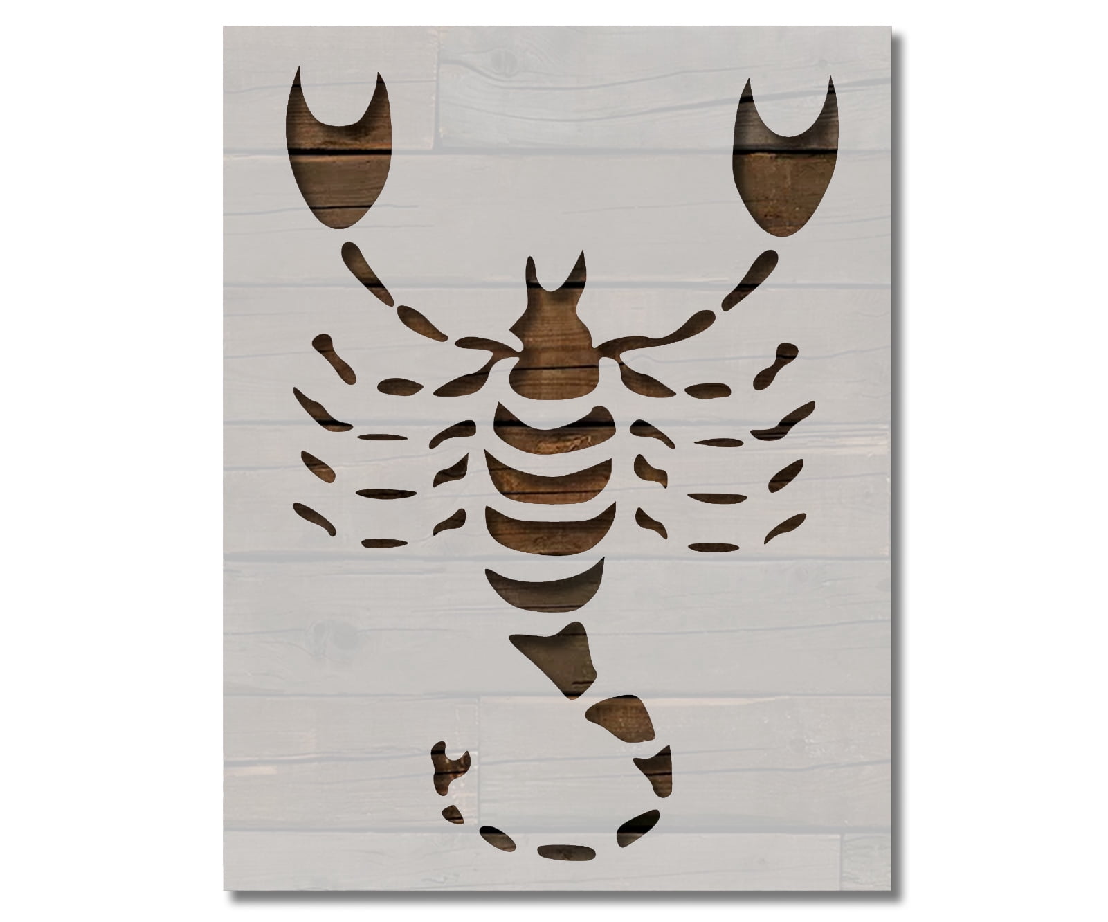 Scorpio Stencil Zodiac Astrology Sign Symbol Template Reusable 8.5 x 11 ...