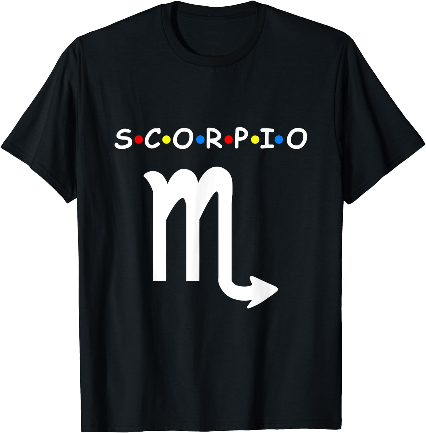 Scorpio Symbol Birthday Zodiac Scorpio T-Shirt - Walmart.com