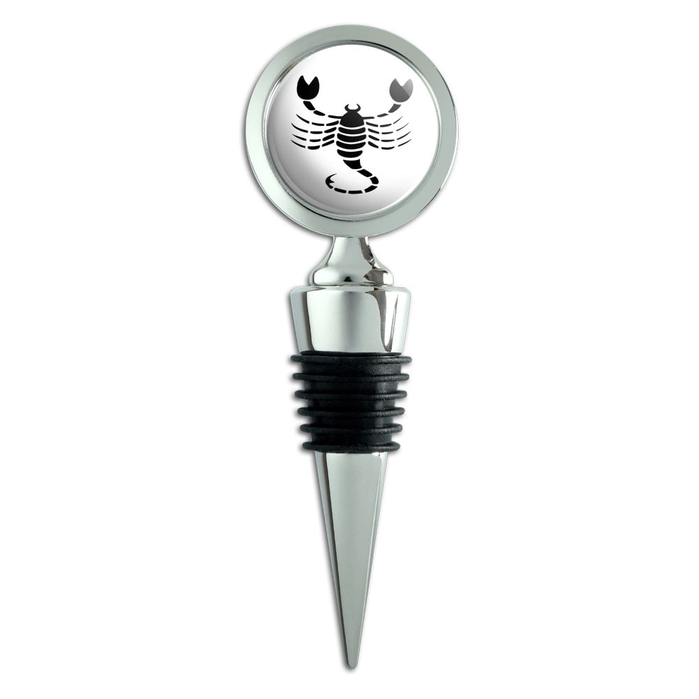 Scorpio The Scorpion Zodiac Horoscope Wine Bottle Stopper - Walmart ...