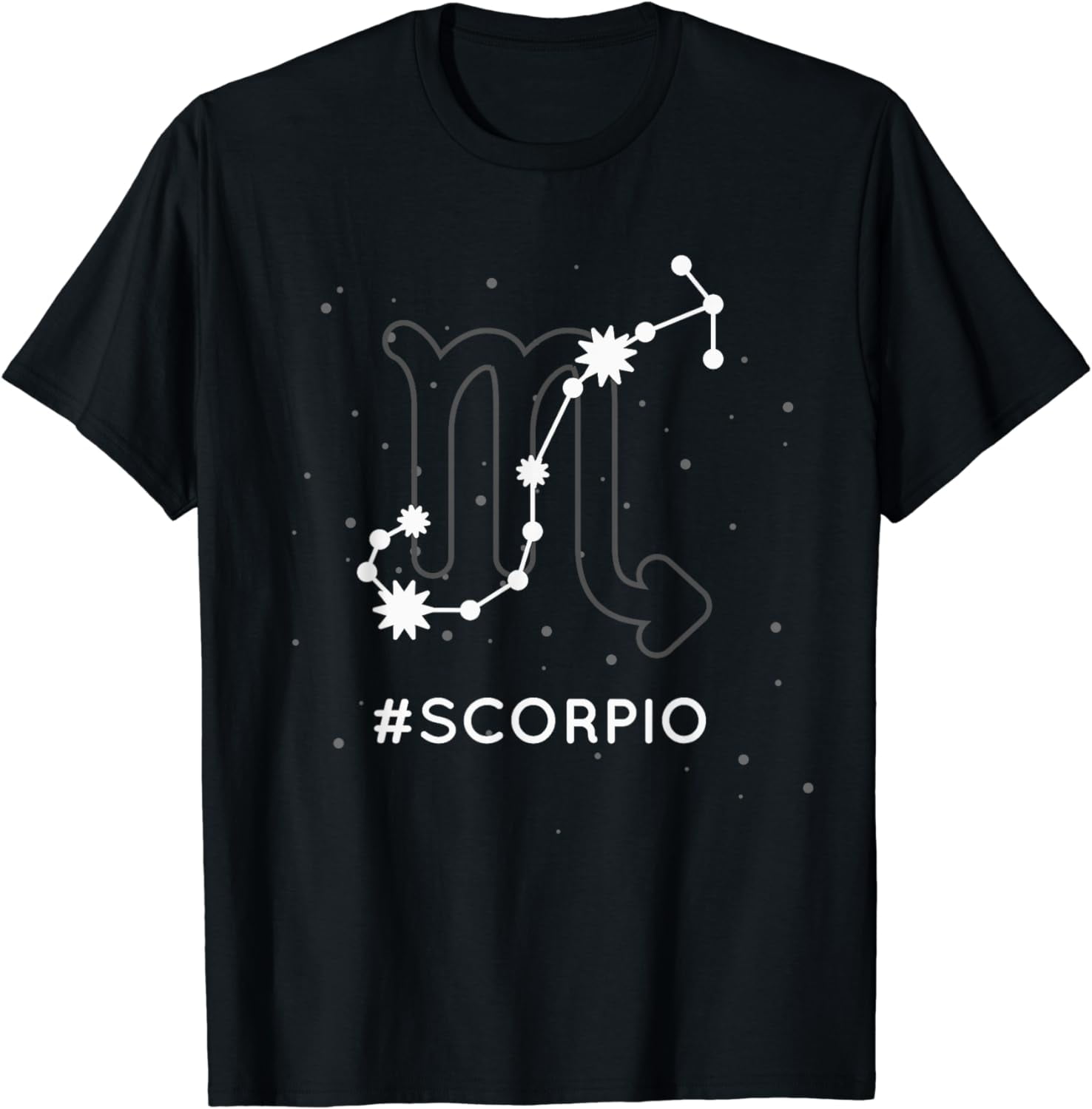 Scorpio Zodiac Astrology Horoscope Star Sign T-Shirt - Walmart.com